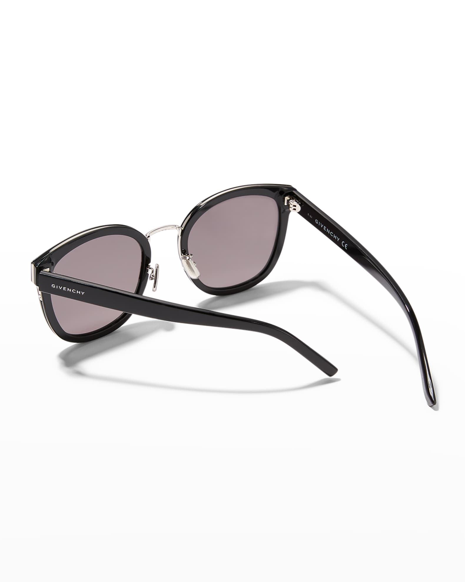 Givenchy Gradient Acetate Butterfly Sunglasses | Neiman Marcus