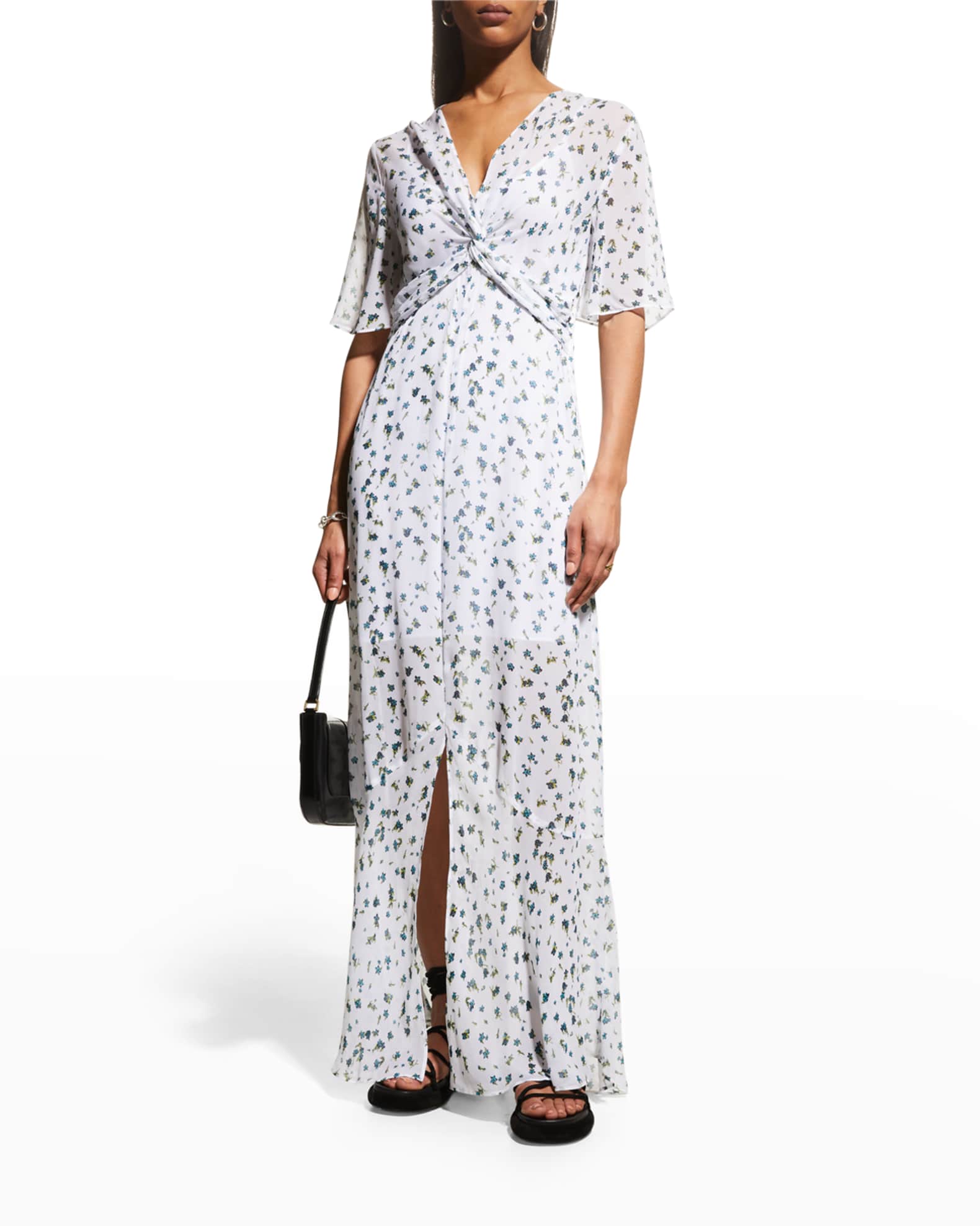 Rag & Bone Tamar Floral Dress | Neiman Marcus