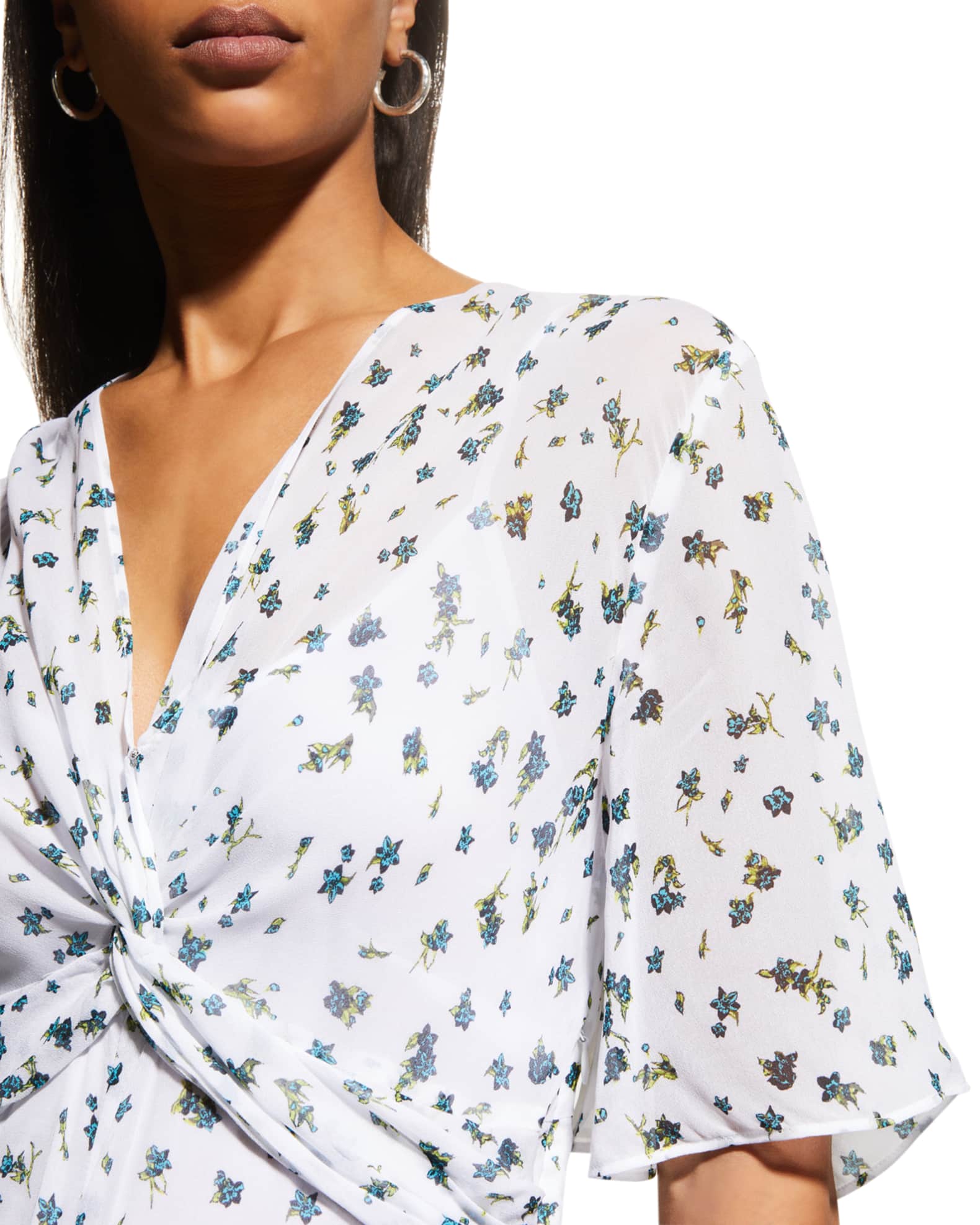 Rag & Bone Tamar Floral Dress | Neiman Marcus