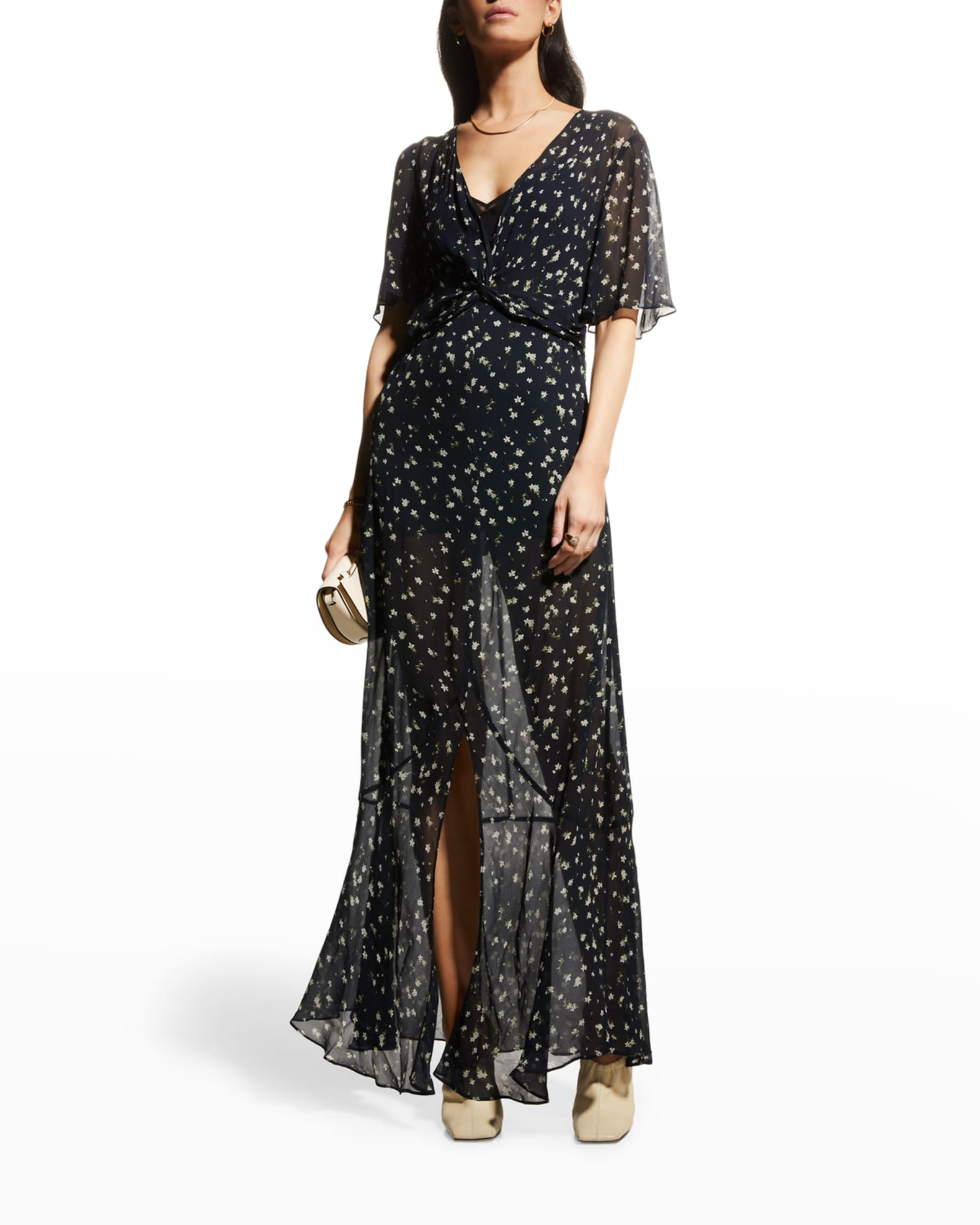 Rag & Bone Tamar Floral Dress | Neiman Marcus