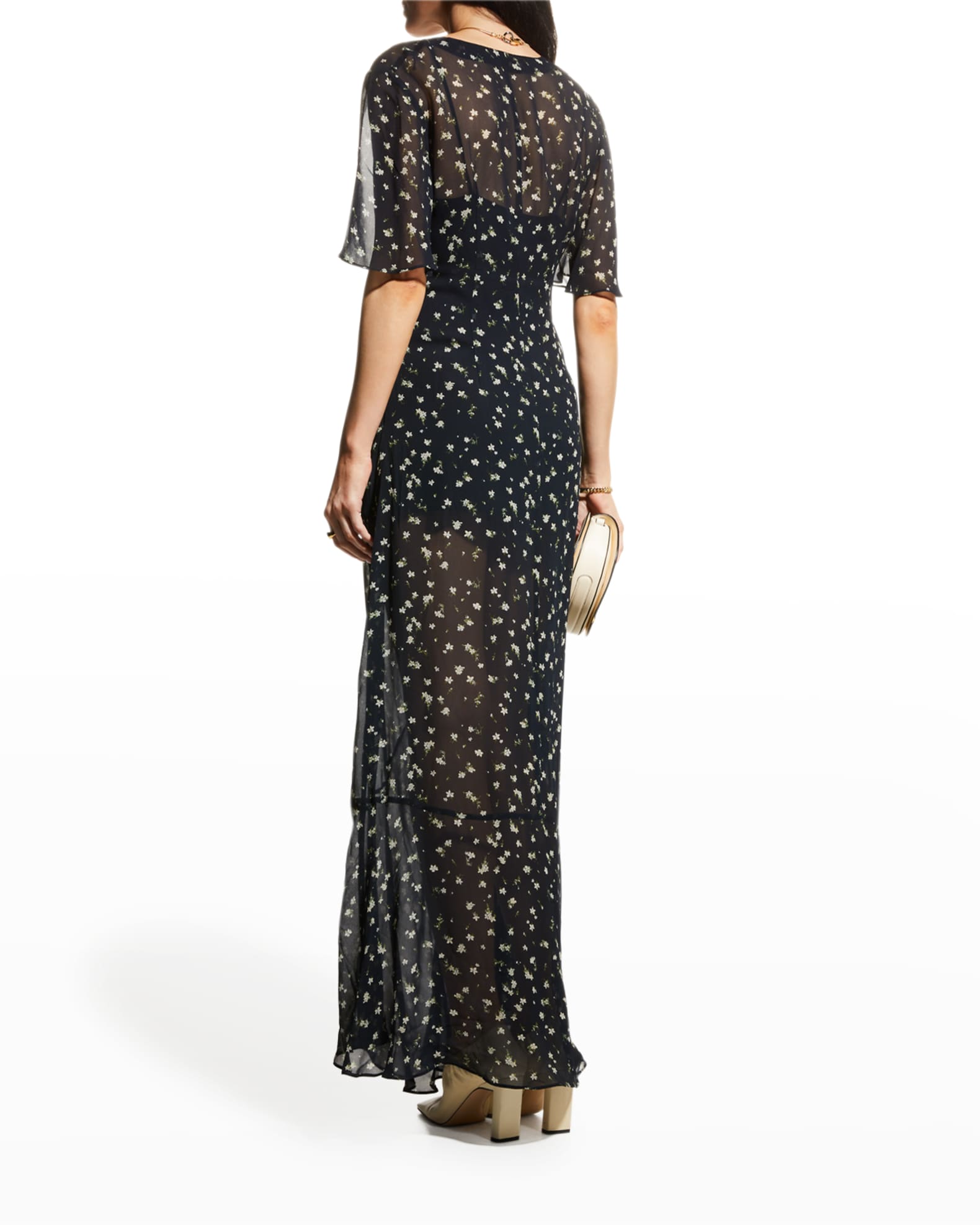 Rag & Bone Tamar Floral Dress | Neiman Marcus