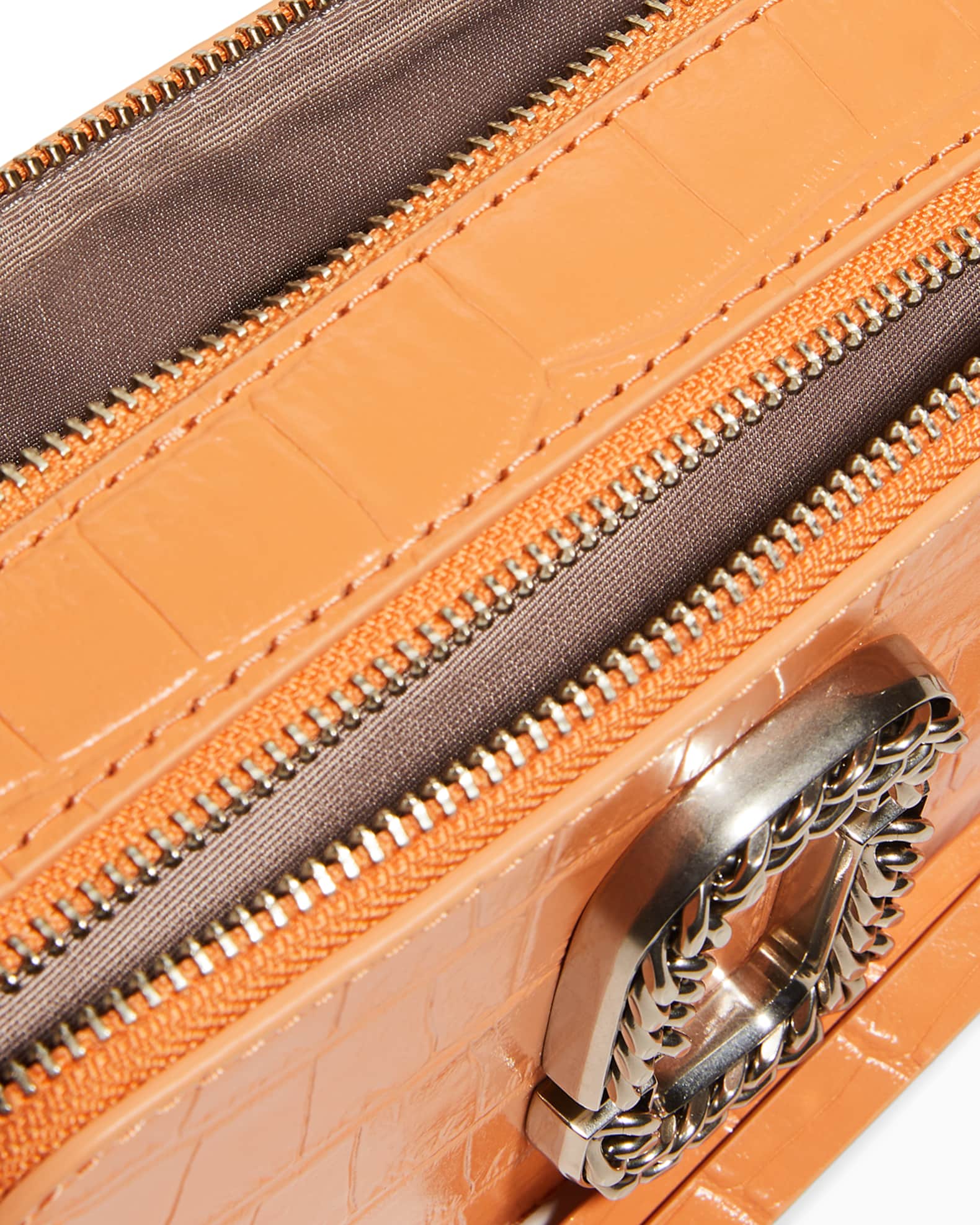 Marc Jacobs The Croc-Embossed Snapshot | Neiman Marcus