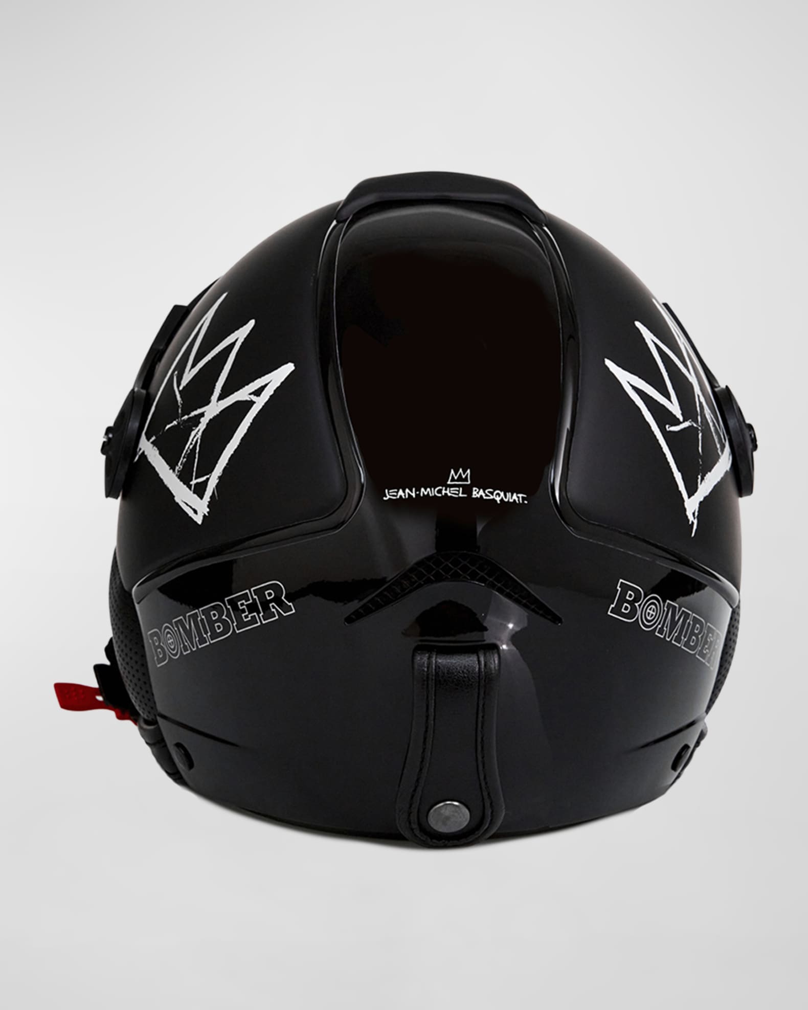 Bomber Ski Basquiat Black Crown Helmet | Neiman Marcus