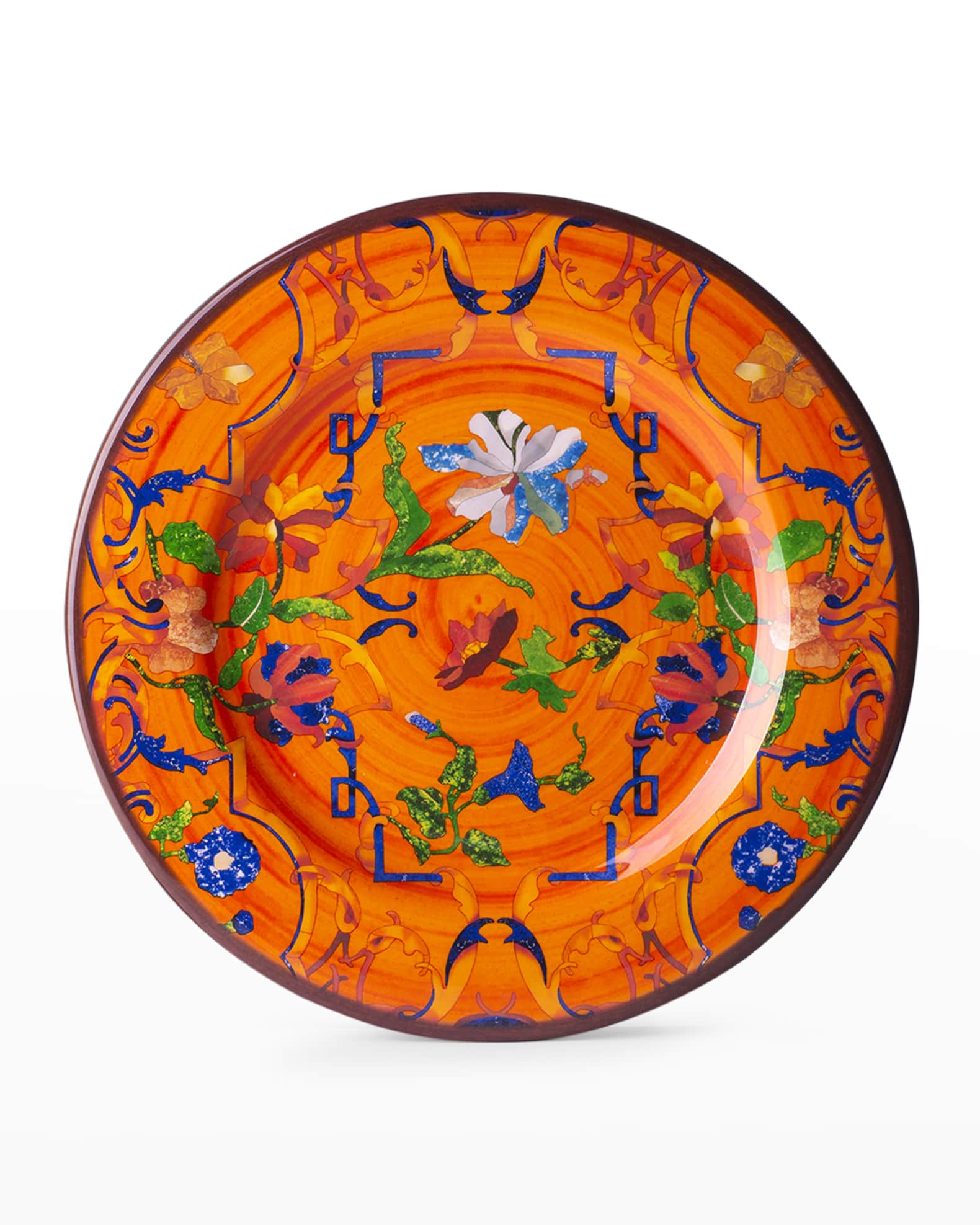 Mario Luca Giusti Pancale Orange Dinner Plate | Neiman Marcus