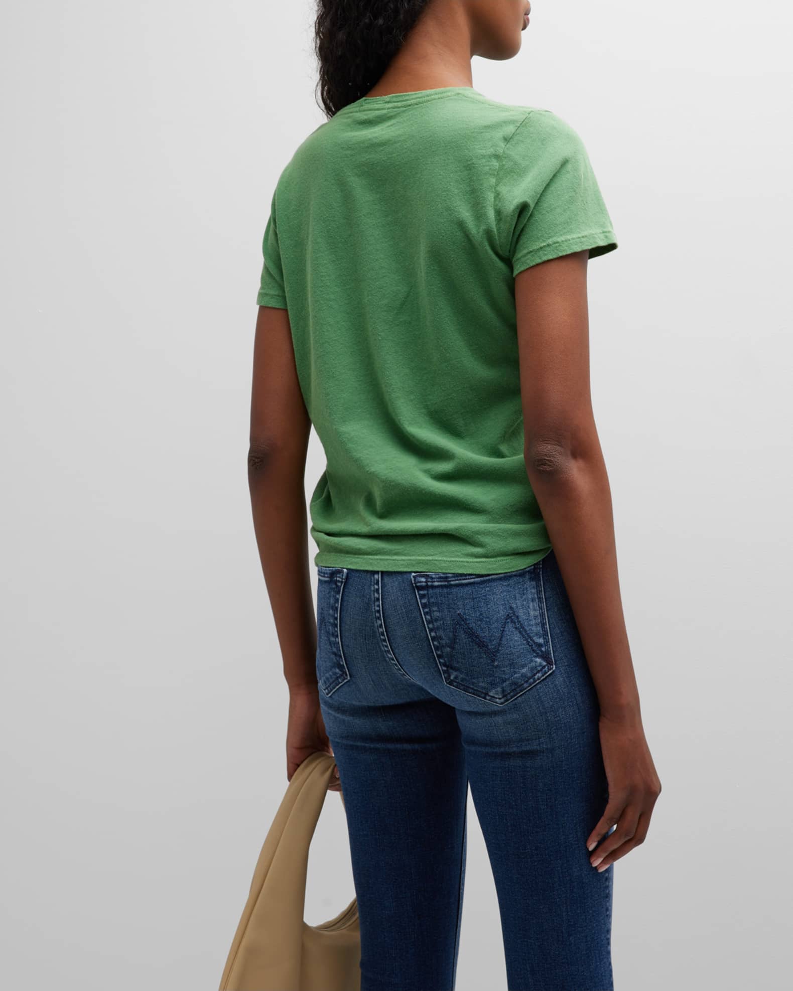MOTHER The Itty Bitty Goodie Goodie Graphic Print Tee | Neiman Marcus