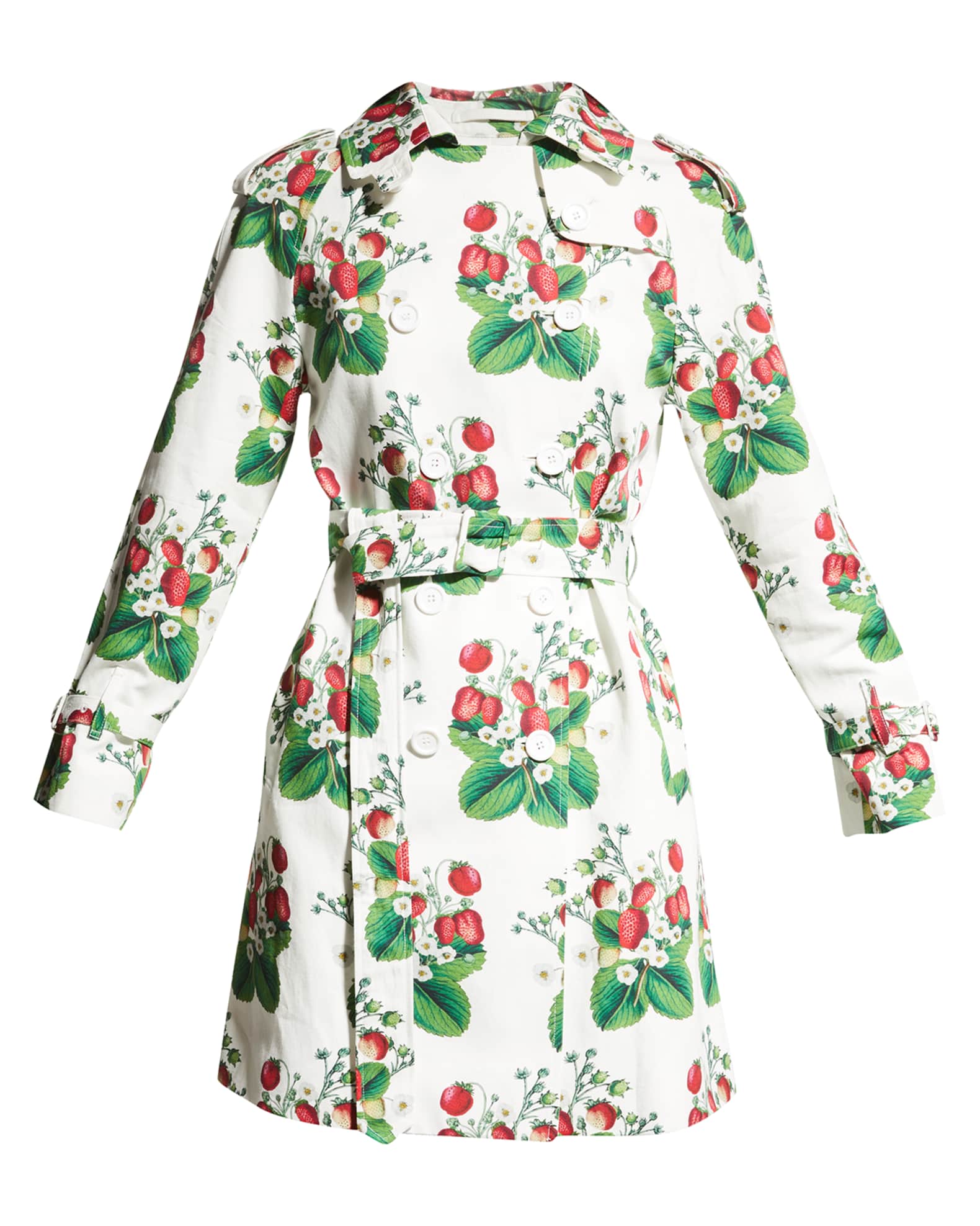 Libertine Strawberry Fields Short Trench Coat | Neiman Marcus