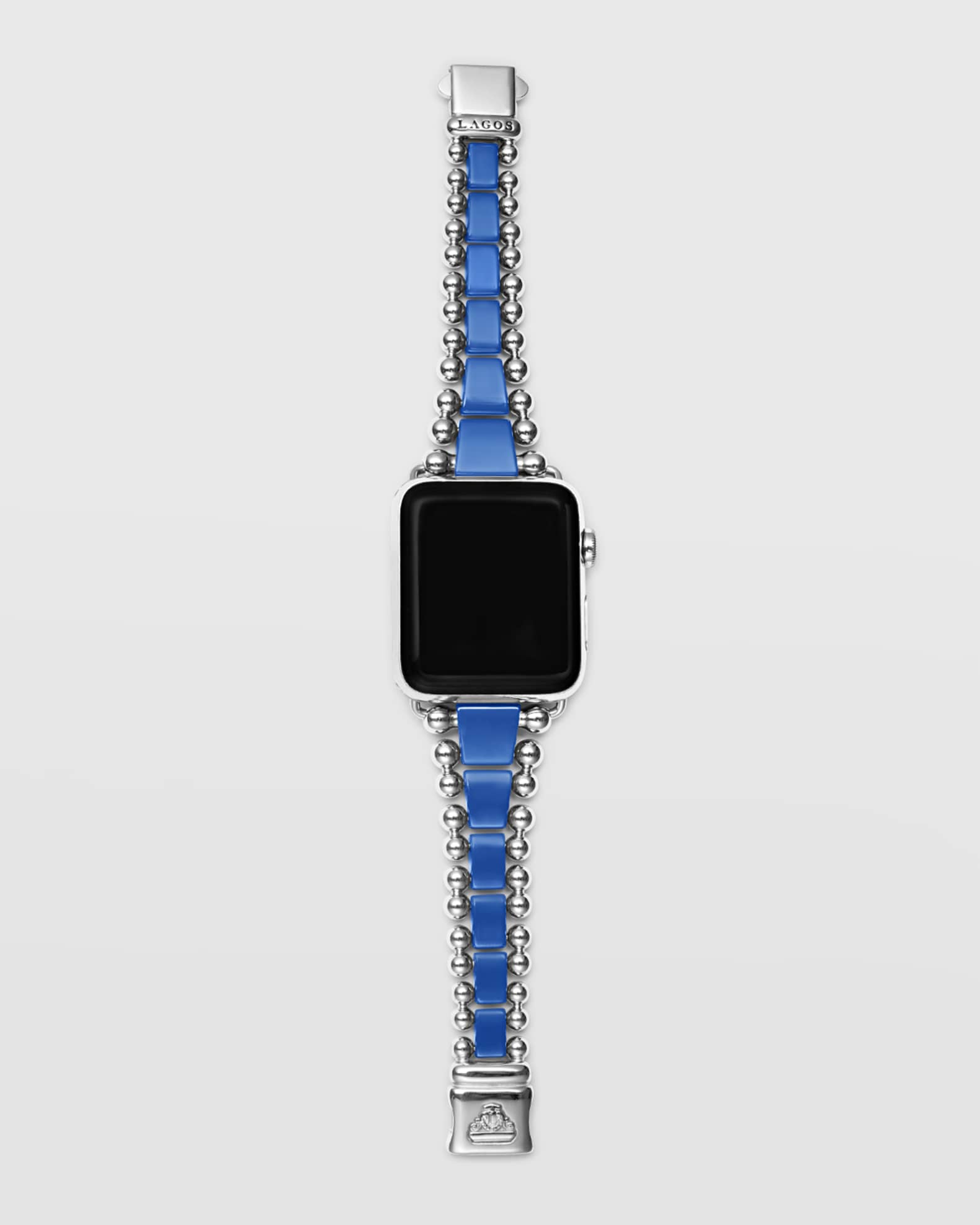 LAGOS Smart Caviar Ultramarine Ceramic Link Watch Band, 42mm-49mm ...