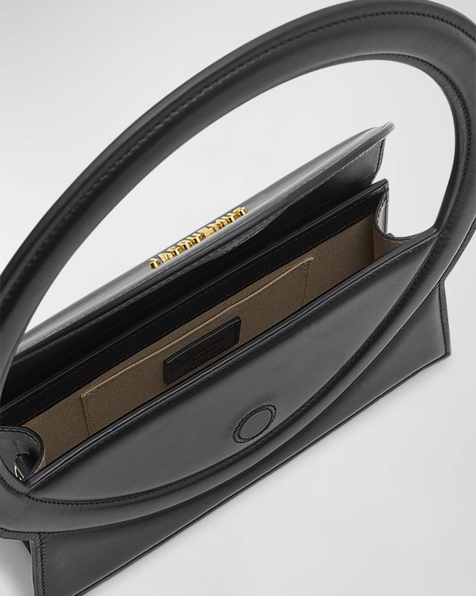 Jacquemus Le Sac Rond Top-Handle Bag | Neiman Marcus