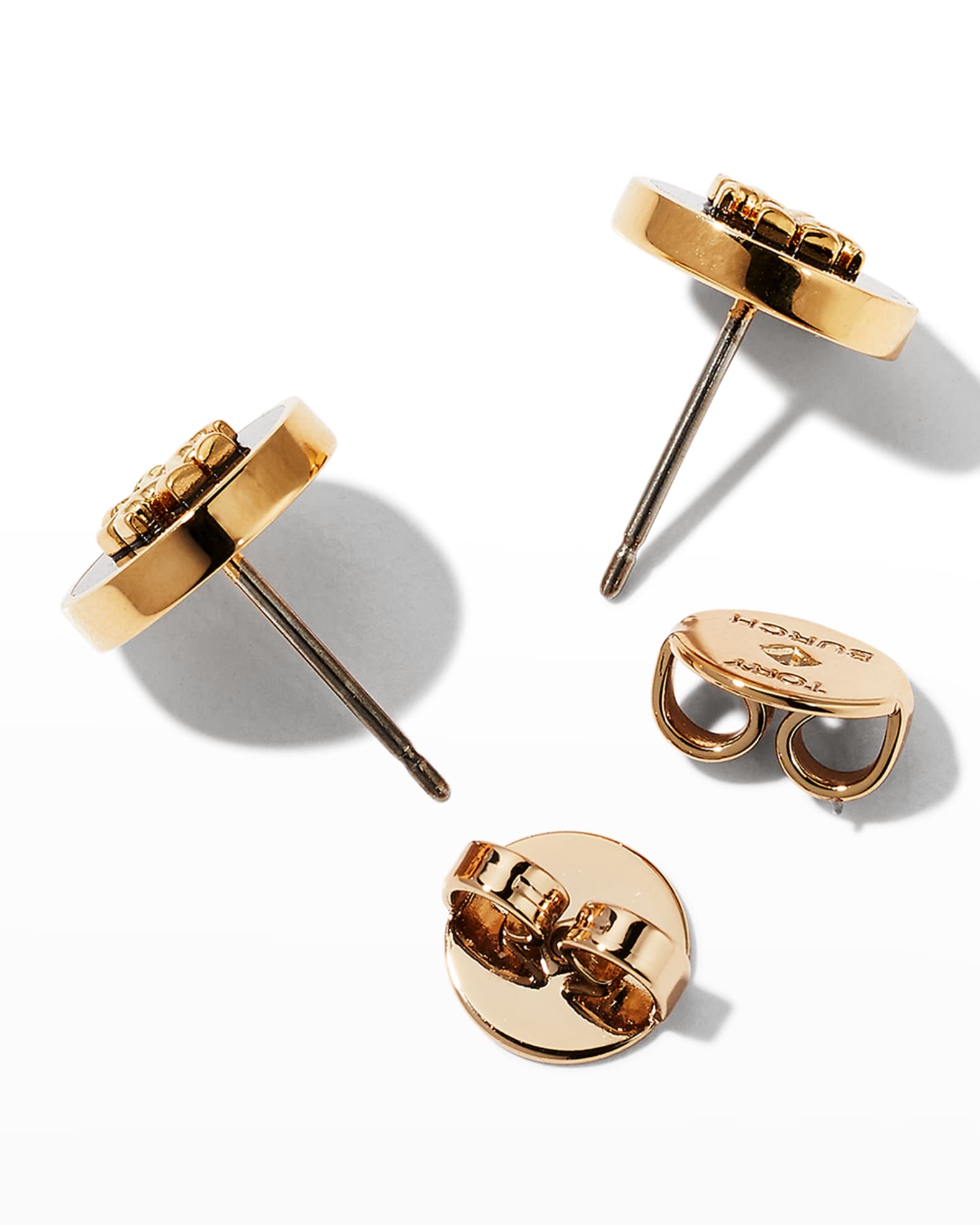 Kira enamel circle stud earring store