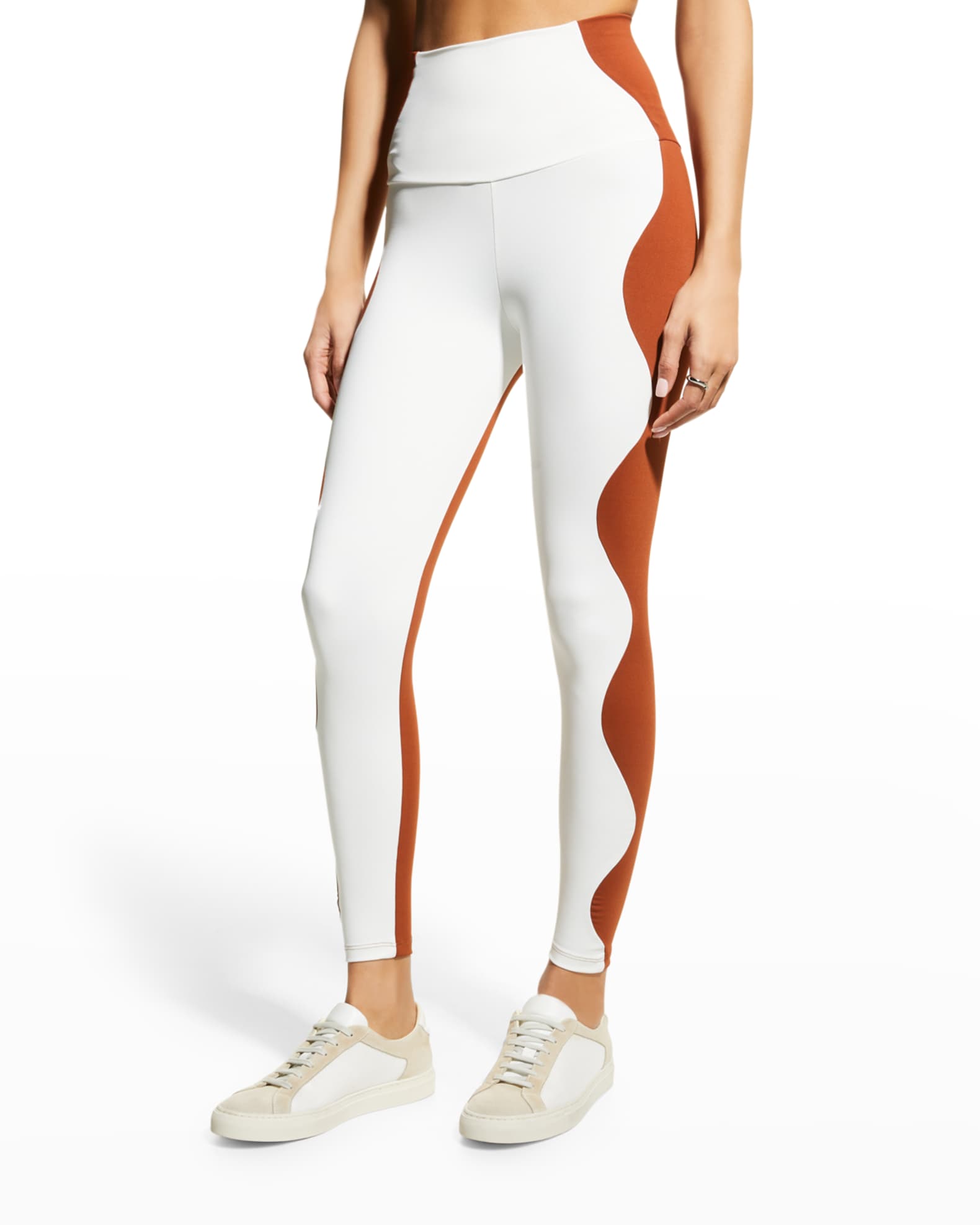 Port de Bras Bubble High-Rise Performance Leggings | Neiman Marcus