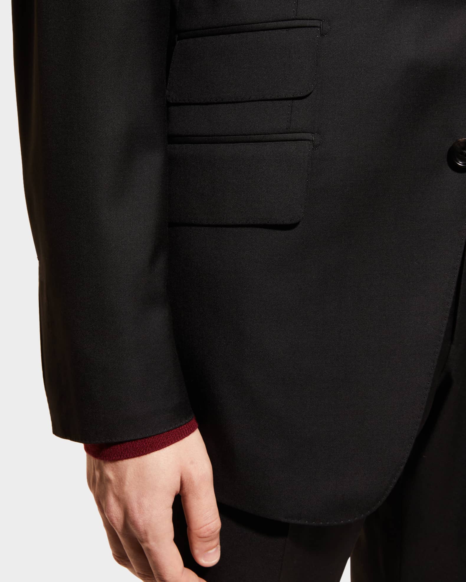 TOM FORD Men's Solid Master Twill Two-Piece Suit | Neiman Marcus
