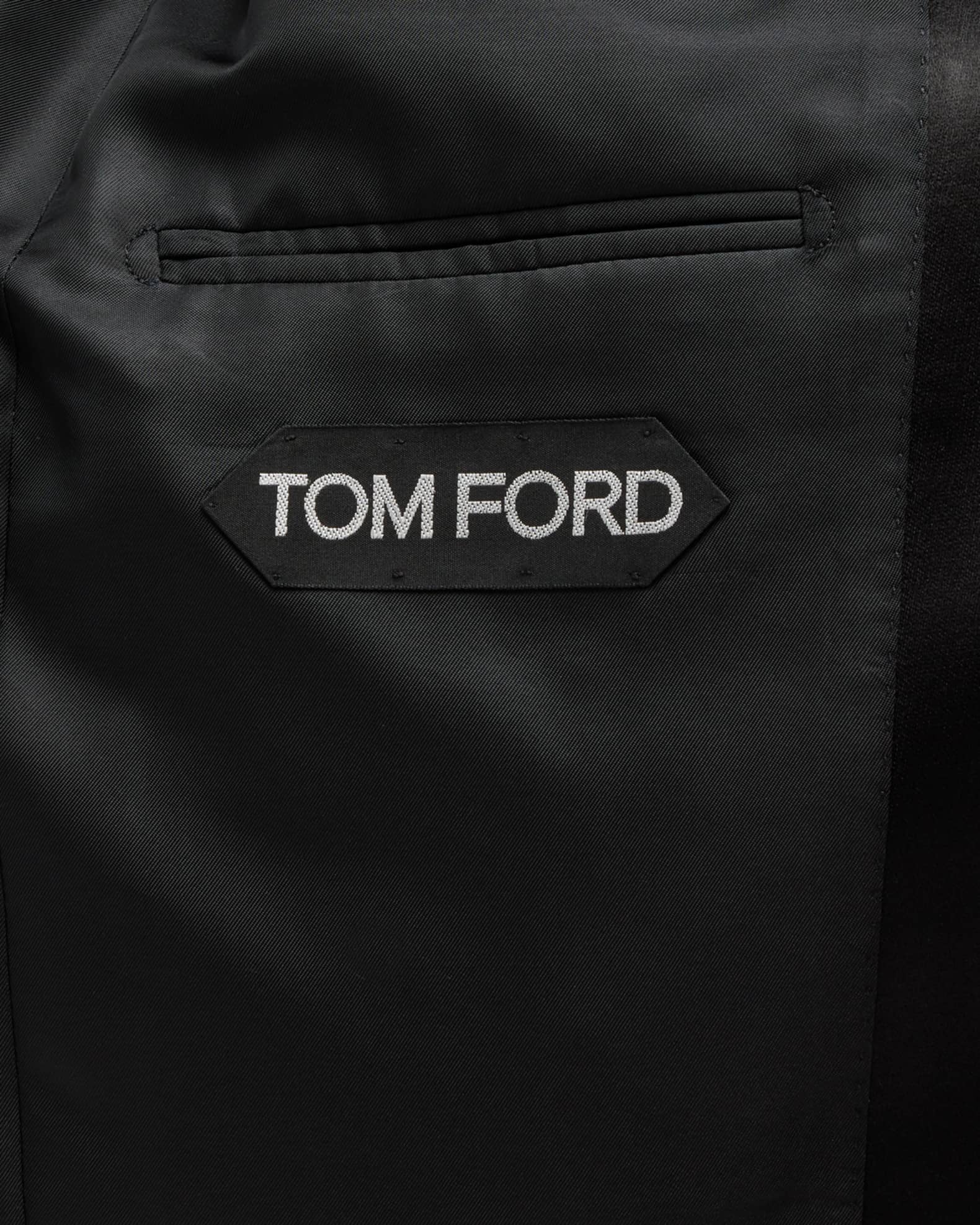 TOM FORD Men's Solid Wool Peak Tuxedo | Neiman Marcus