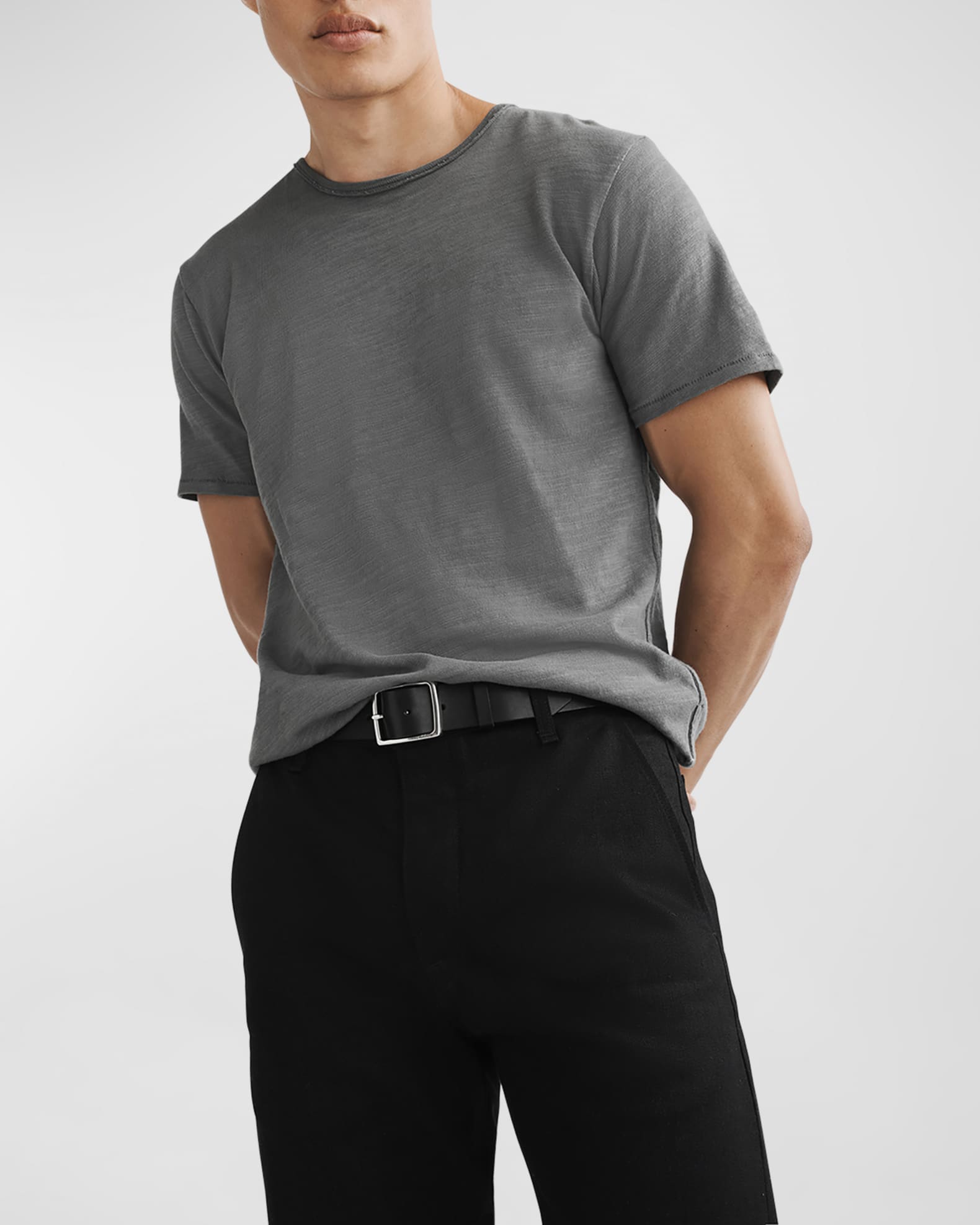 Rag & Bone Men's Rugged Leather Belt | Neiman Marcus