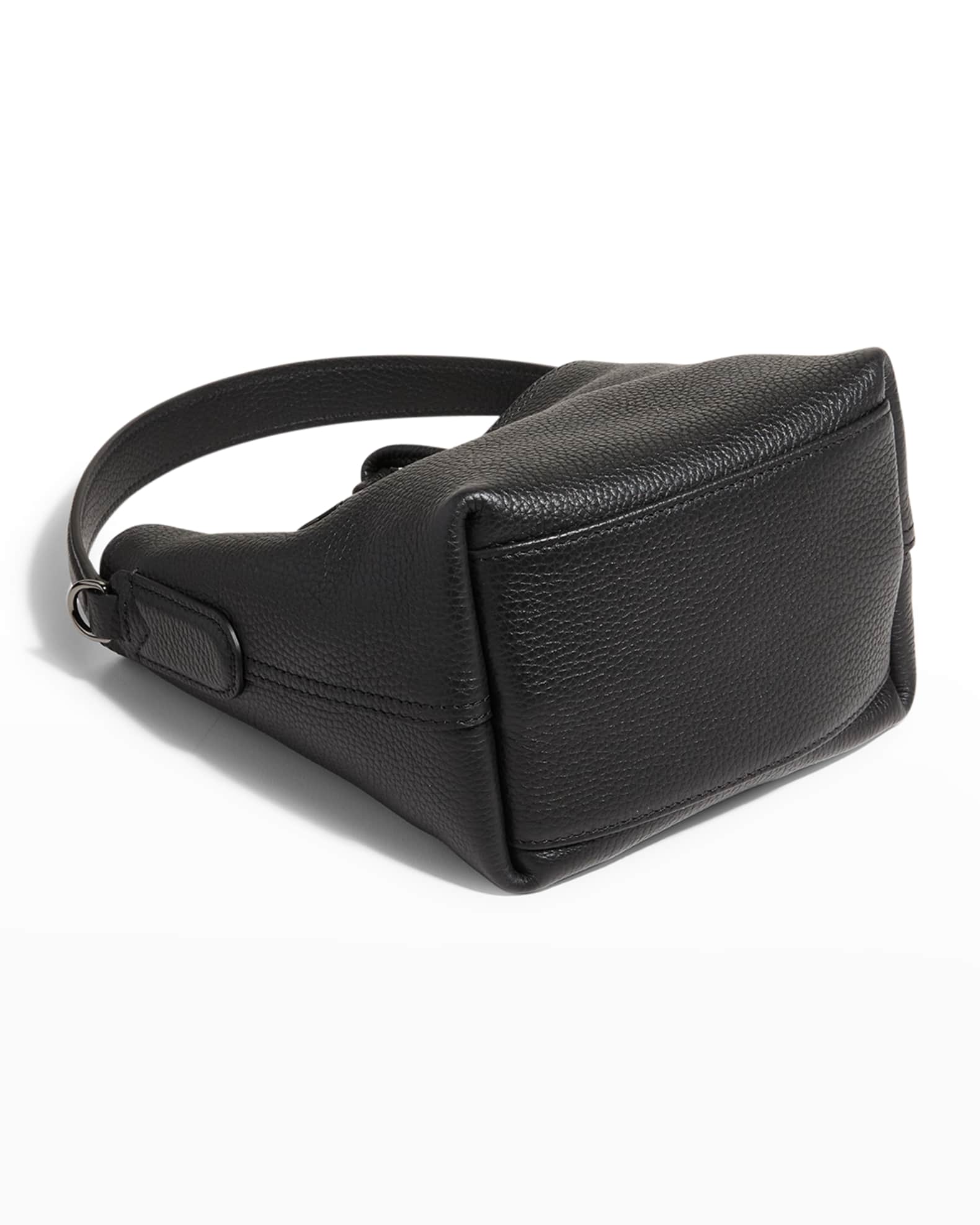 Longchamp Roseau Essential Leather Bucket Bag | Neiman Marcus