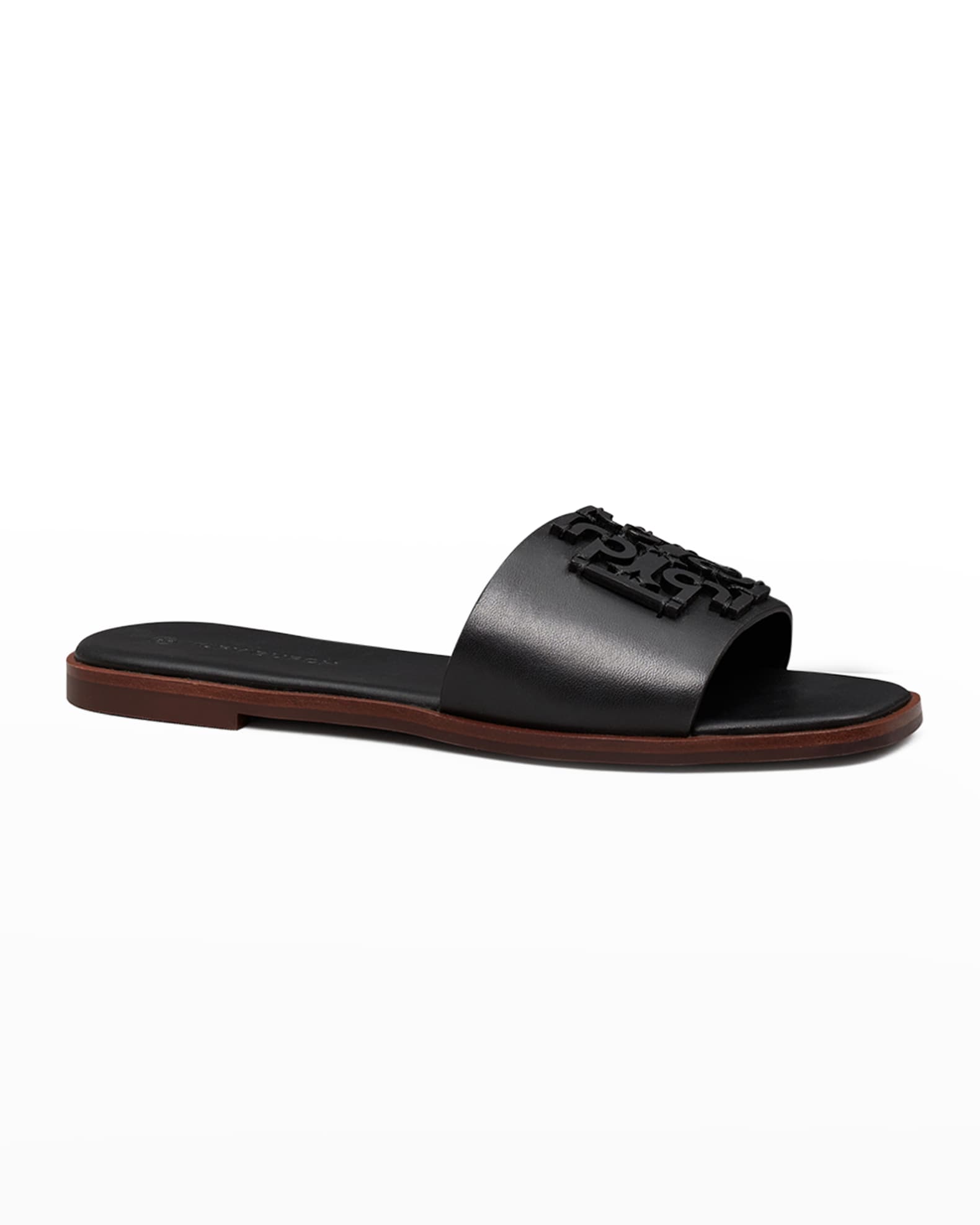 Tory Burch Ines Leather Medallion Sandals | Neiman Marcus