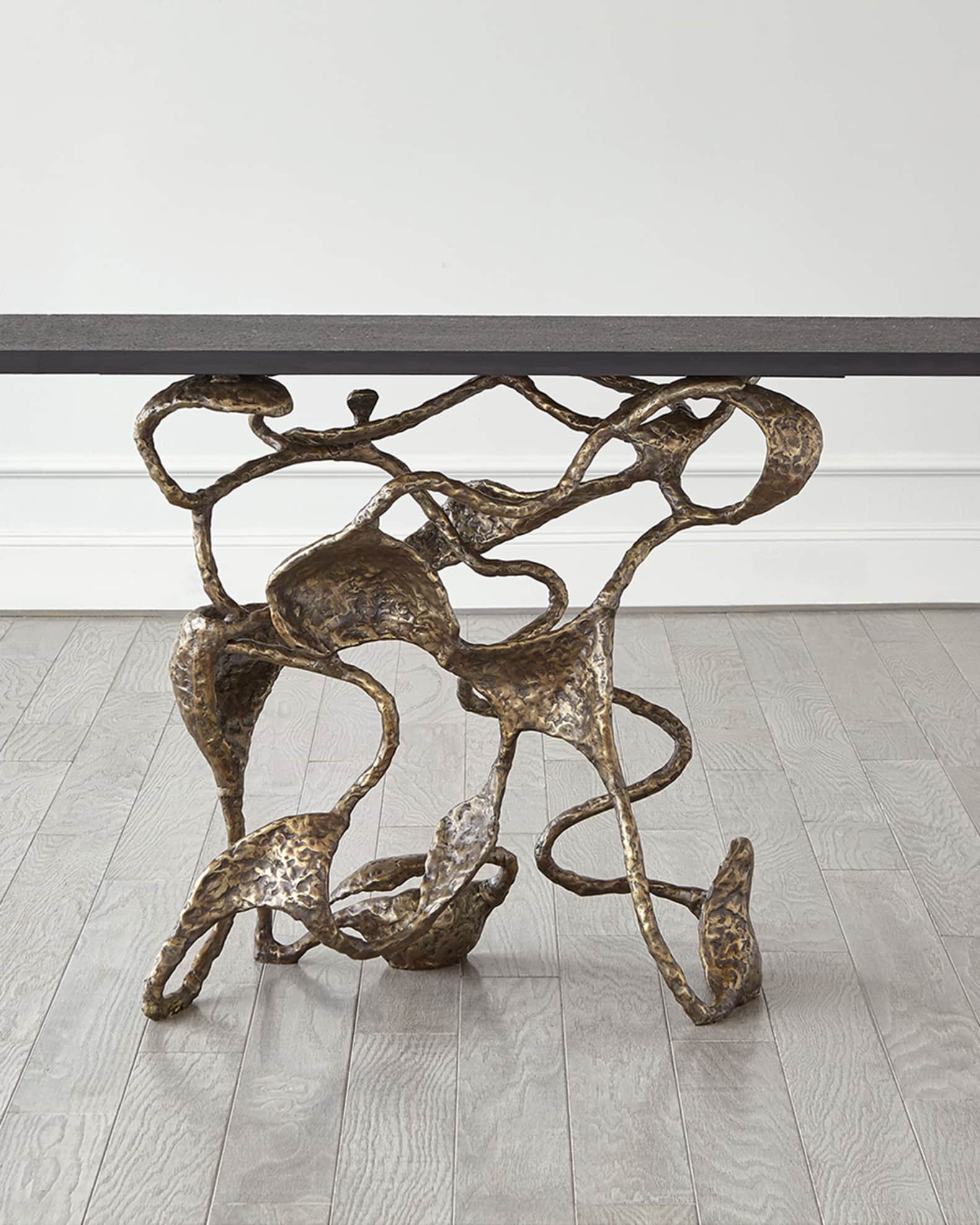 Global Views Drift Console Table | Neiman Marcus