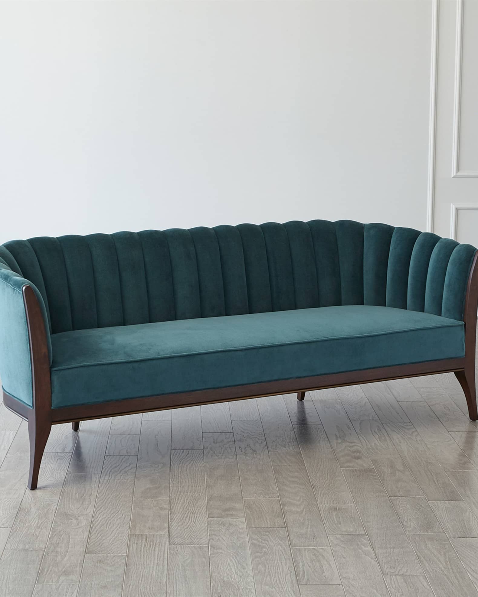 Global Views Channel Back Sofa | Neiman Marcus