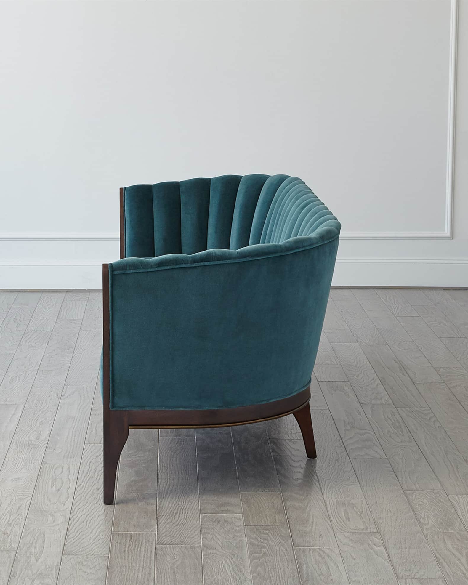 Global Views Channel Back Sofa | Neiman Marcus