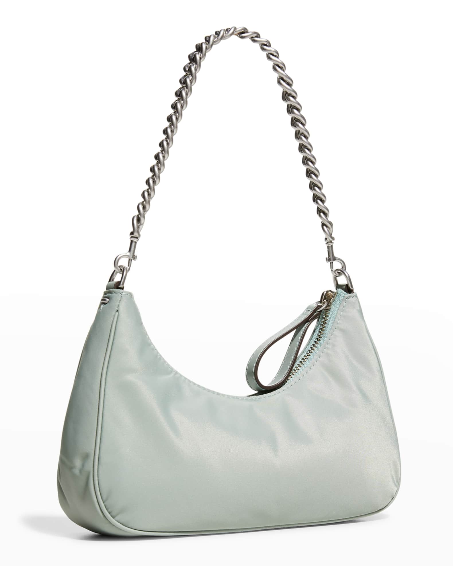 Tory Burch 151 Mercer Patent Small Crescent Bag | Neiman Marcus