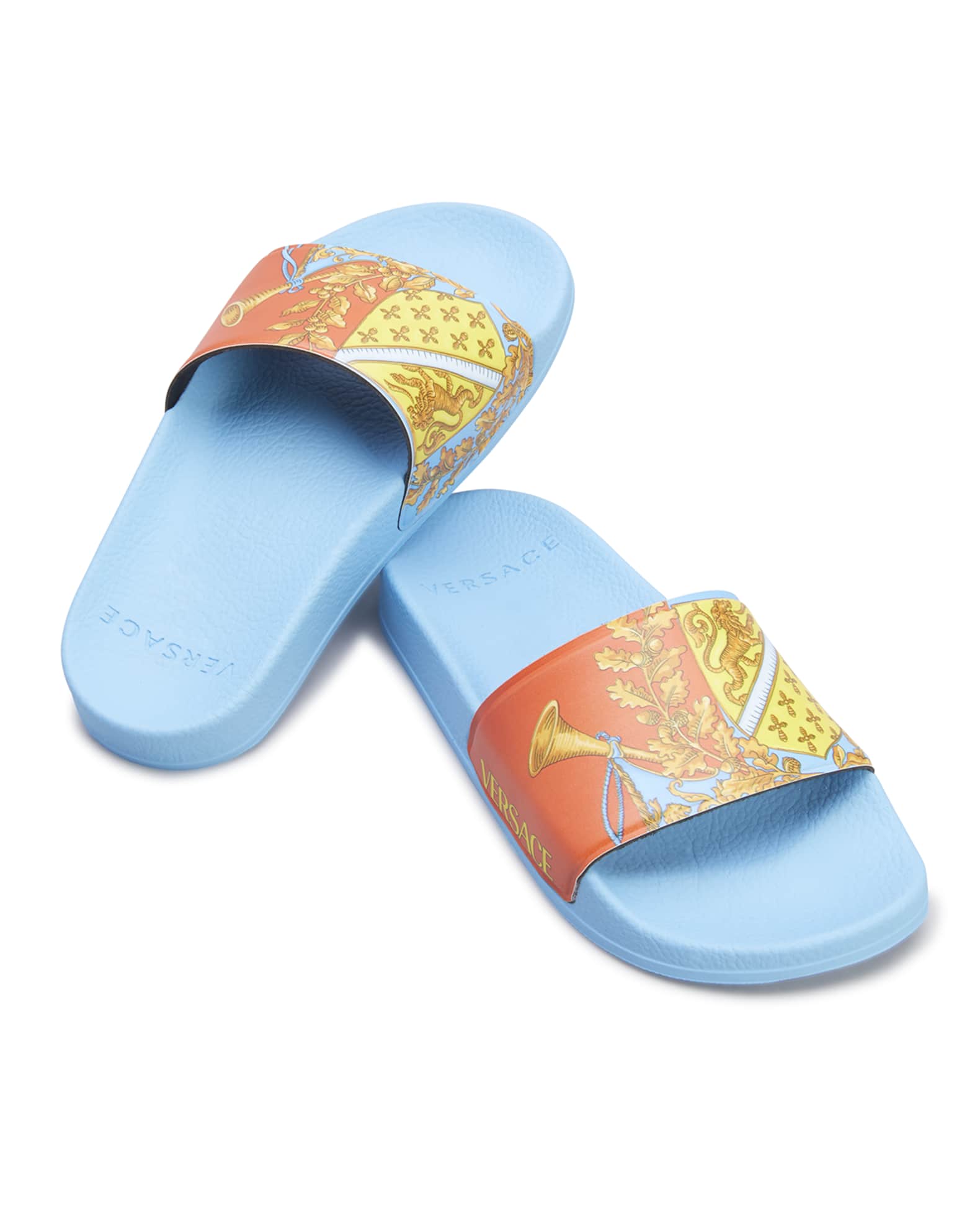 Kid's Barocca Pool Slide Sandals | Neiman Marcus