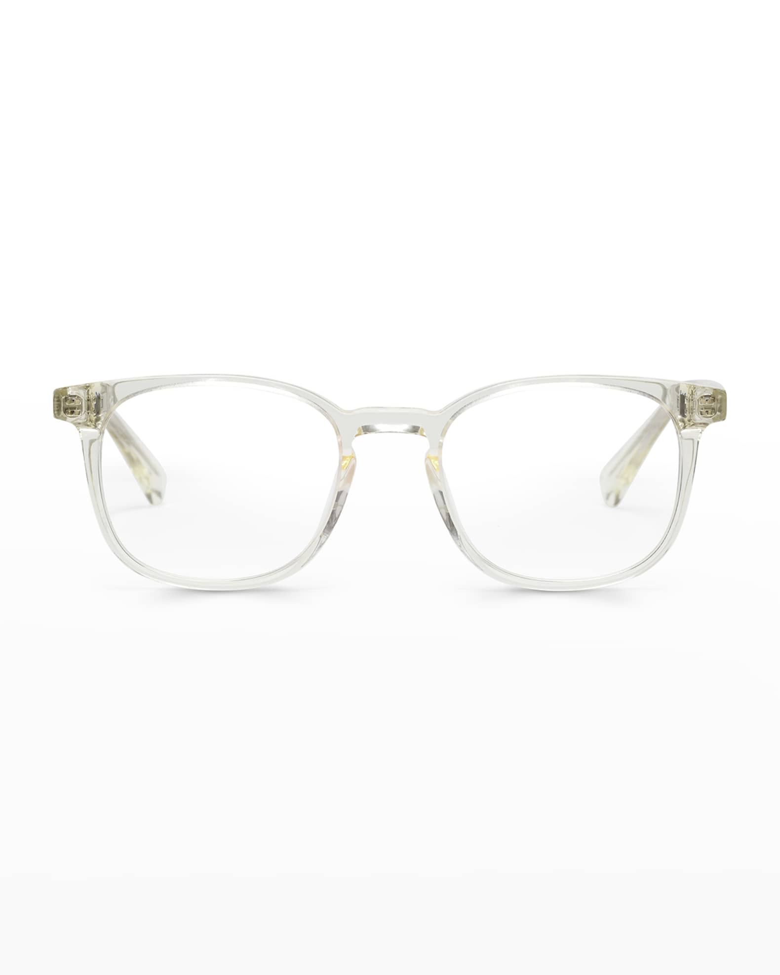 Eyebobs Boardroom Blue Light Blocking Round Acetate Optical Glasses | Neiman Marcus