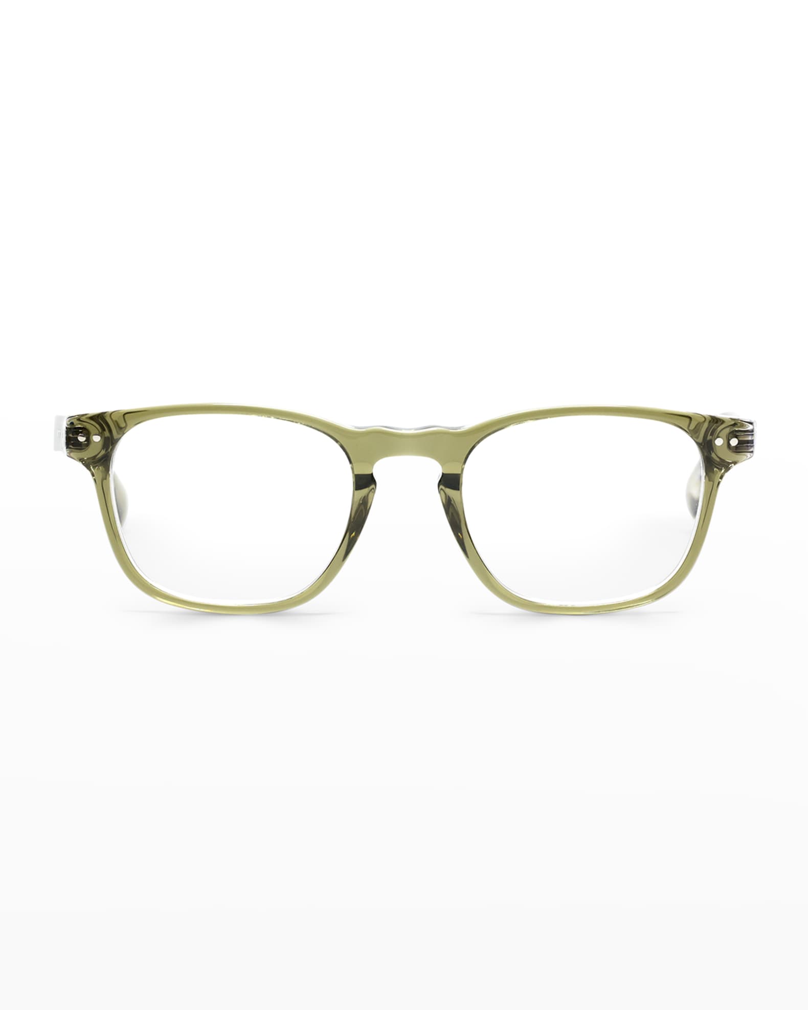 Eyebobs Old Sport Blue Light Blocking Rectangle Acetate Optical Glasses | Neiman Marcus