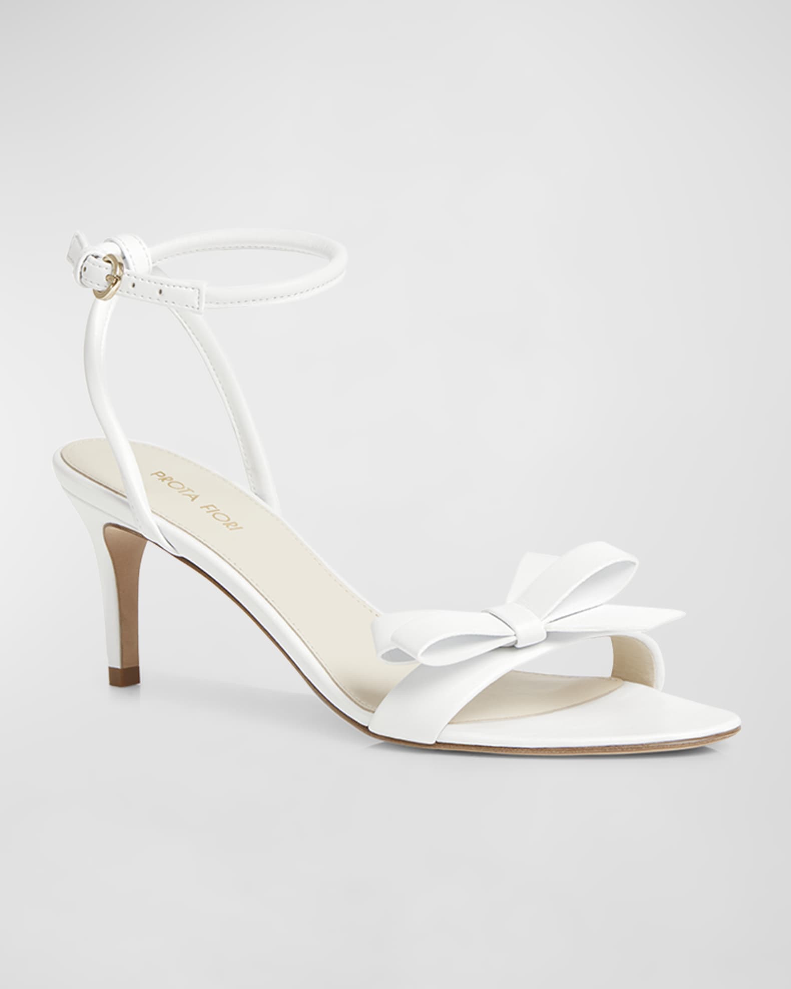 Prota Fiori Lavanda Apple Skin Sandals | Neiman Marcus