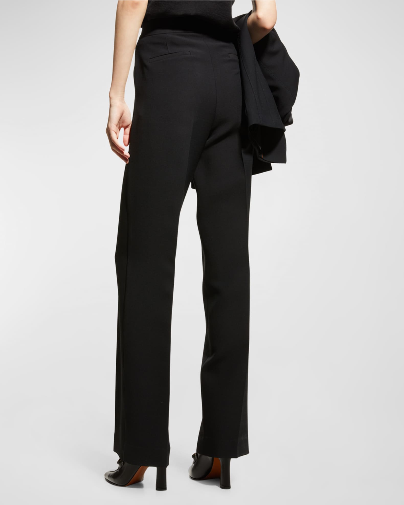 Lafayette 148 New York Gates Straight-Leg Pants | Neiman Marcus