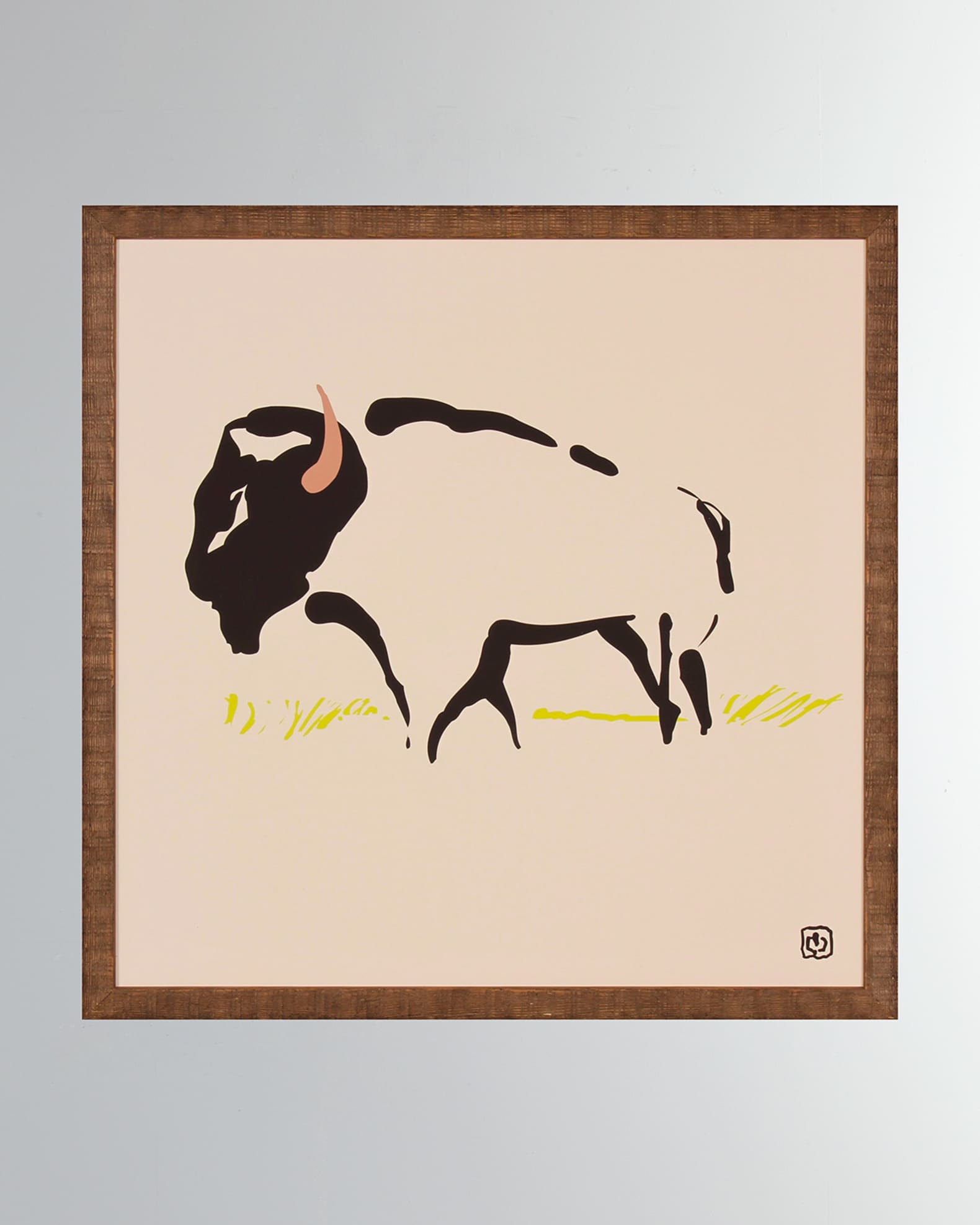 Shadow Catchers Bison Print | Neiman Marcus