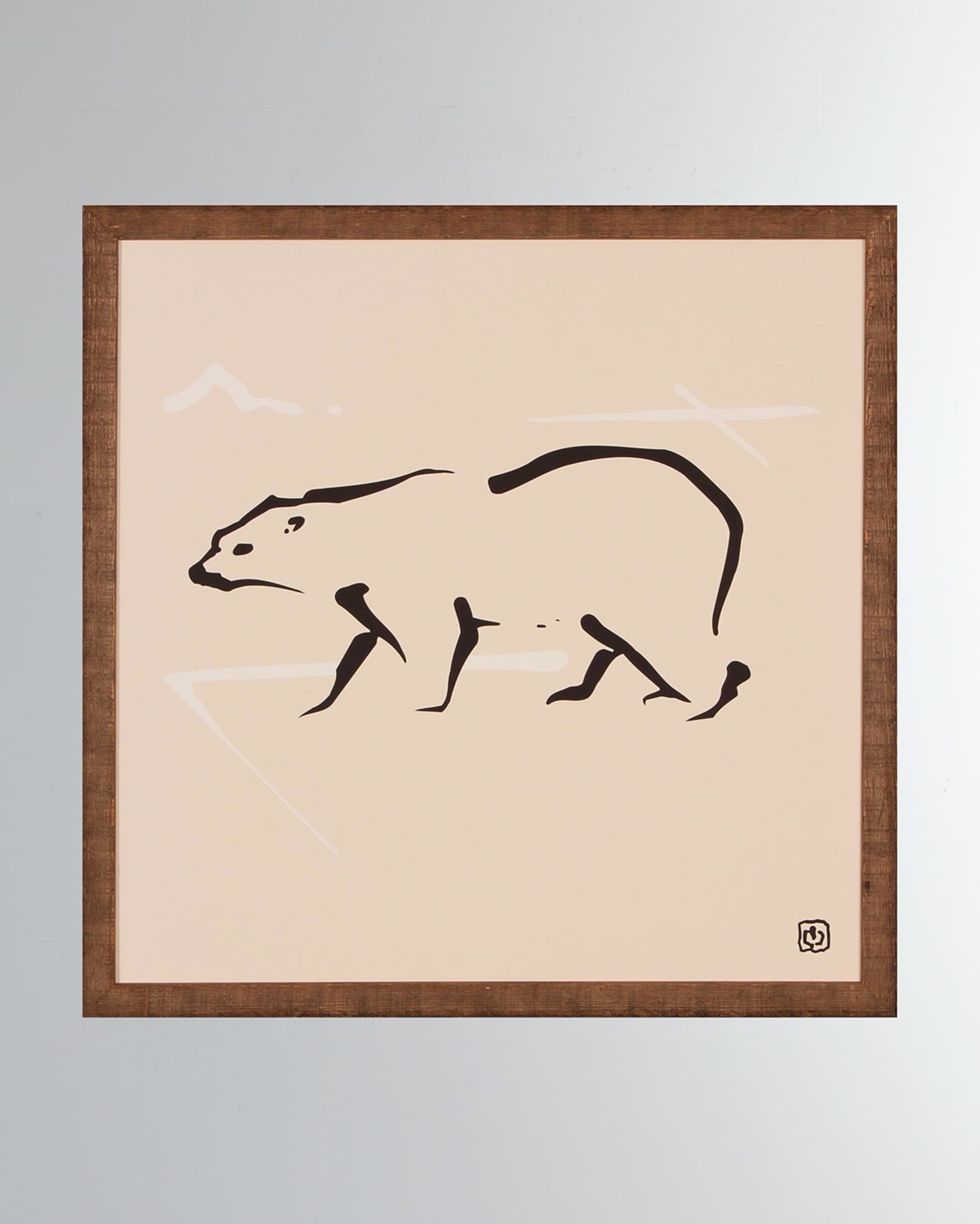 Shadow Catchers Polar Bear Print | Neiman Marcus