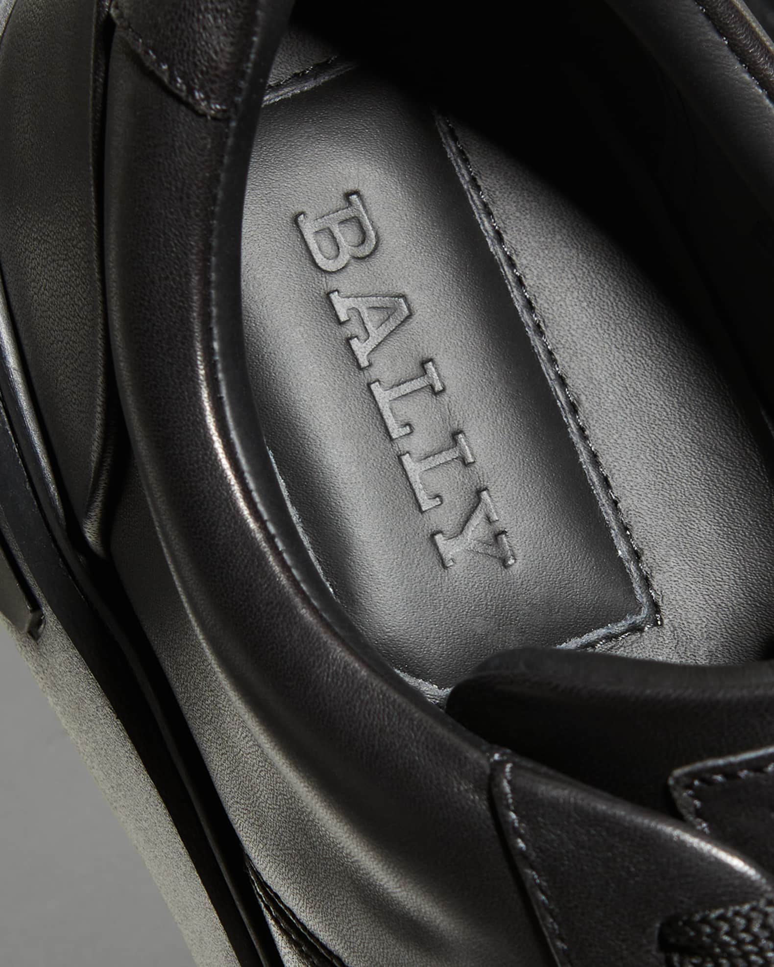 Bally Men's Maxim Leather Low-Top Sneakers | Neiman Marcus