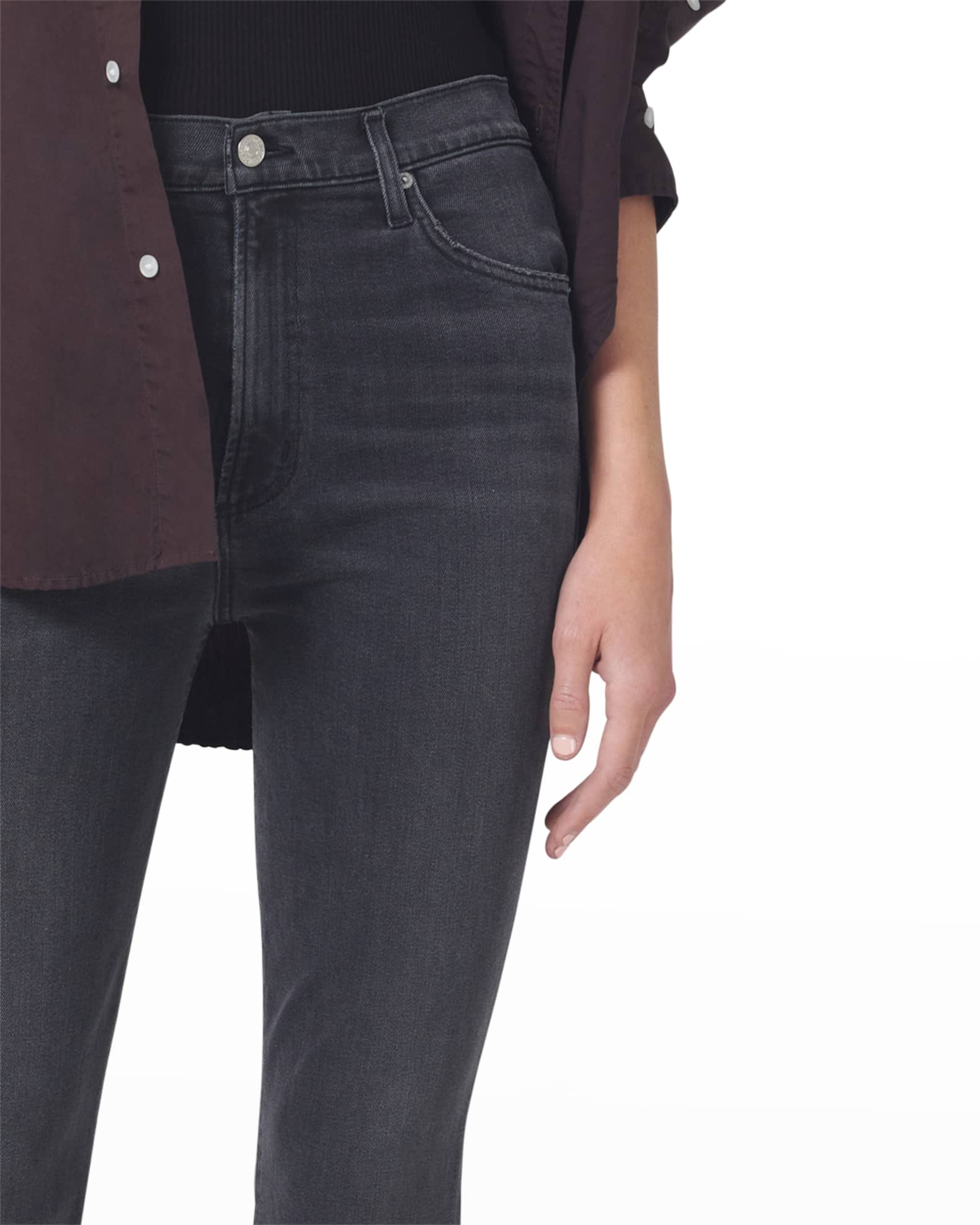 Citizens of Humanity Lilah High Rise Bootcut Jeans | Neiman Marcus