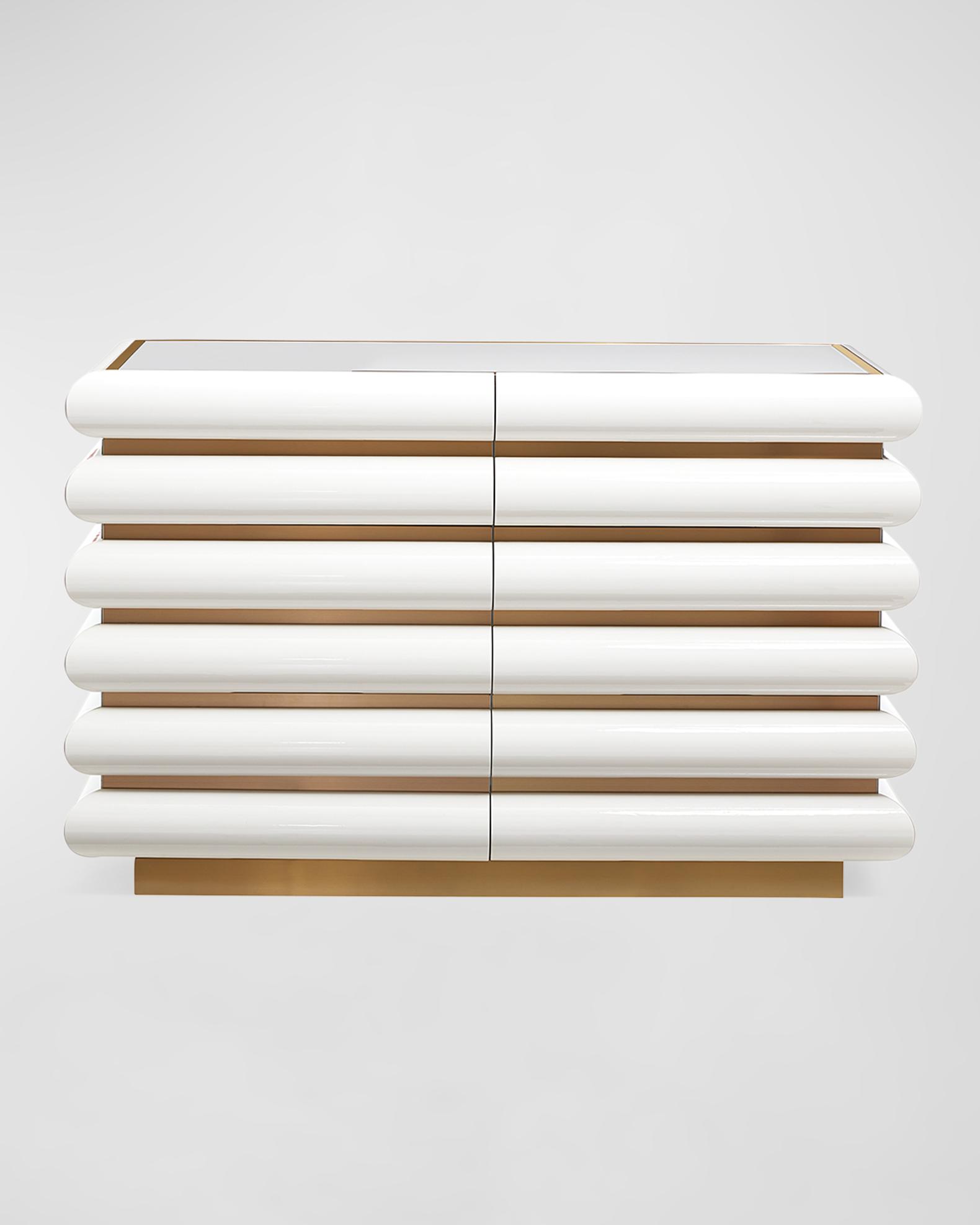 Jonathan Adler Kiki 6-Drawer Console | Neiman Marcus