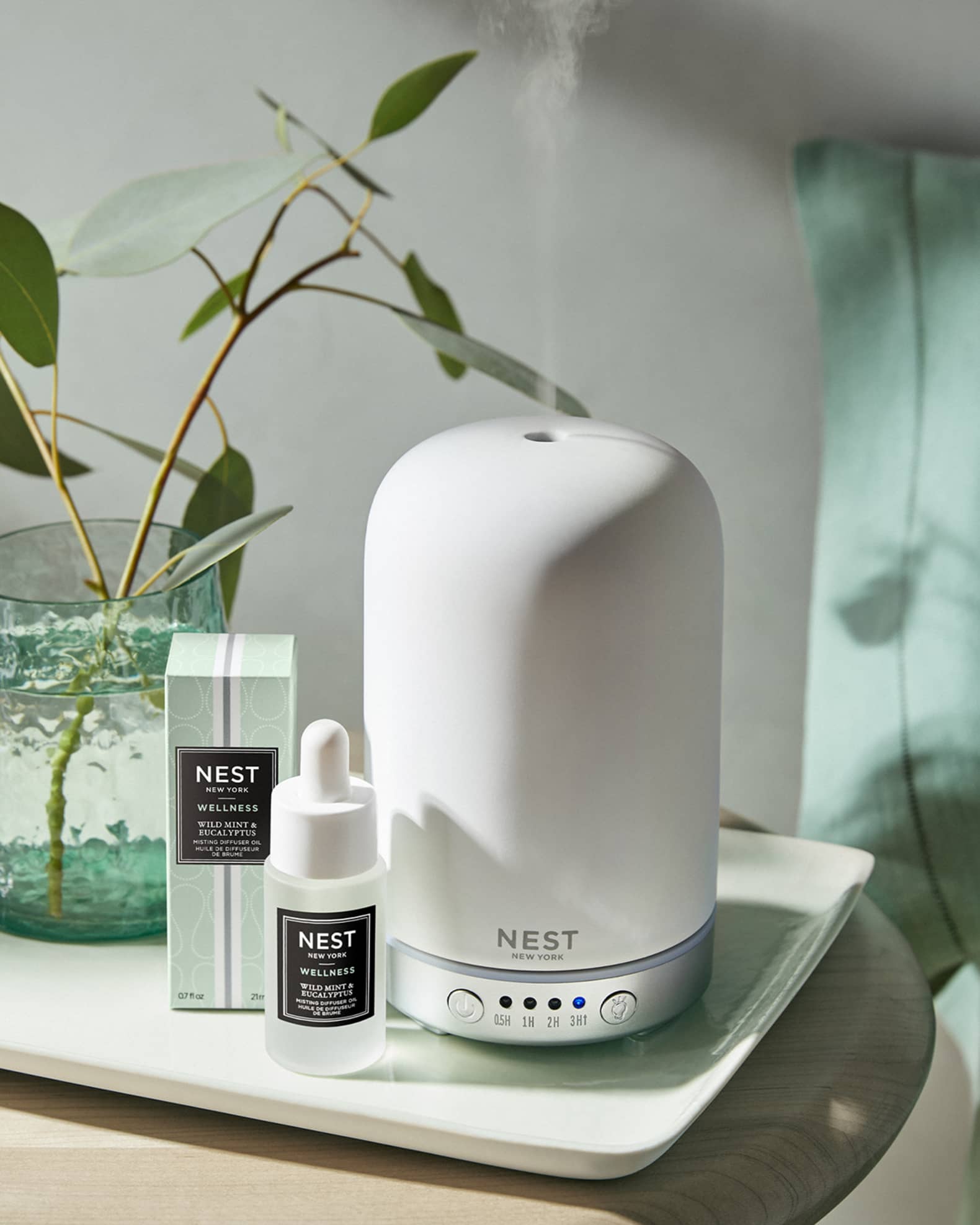NEST New York Misting Diffuser Set with Wild Mint & Eucalyptus | Neiman ...