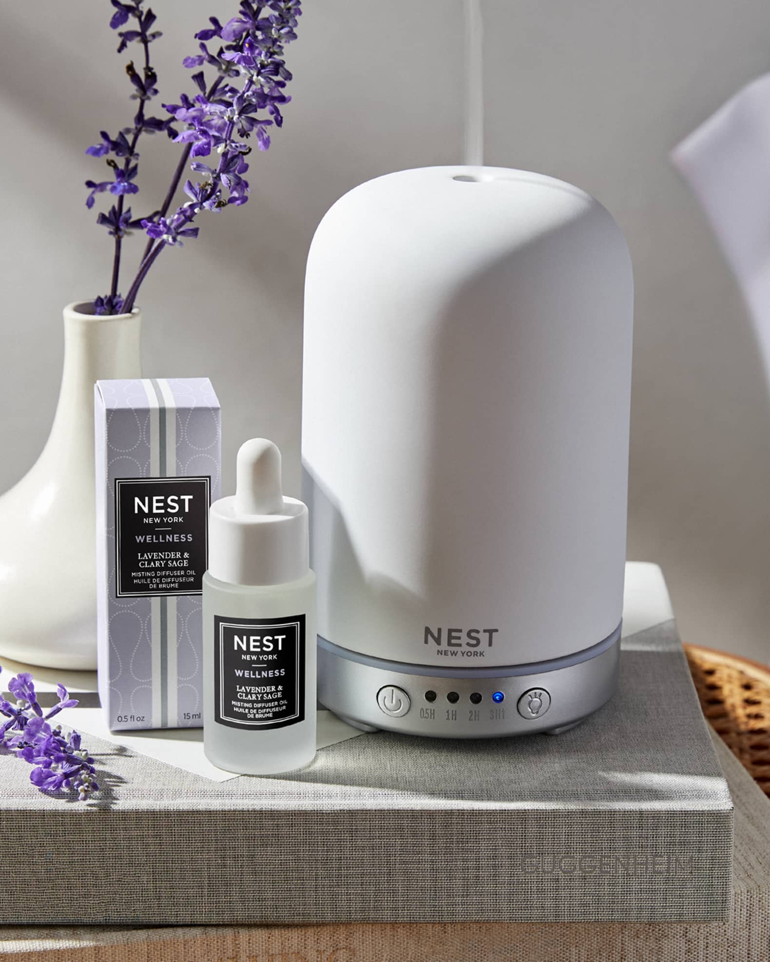 NEST New York 0.5 oz. Lavender & Clary Sage Misting Diffuser Oil ...