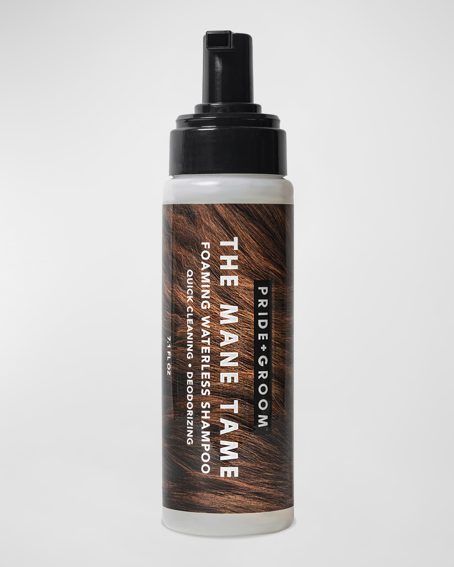 Pride + Groom 7.1 oz. The Mane Tame Foaming Waterless Pet Shampoo ...