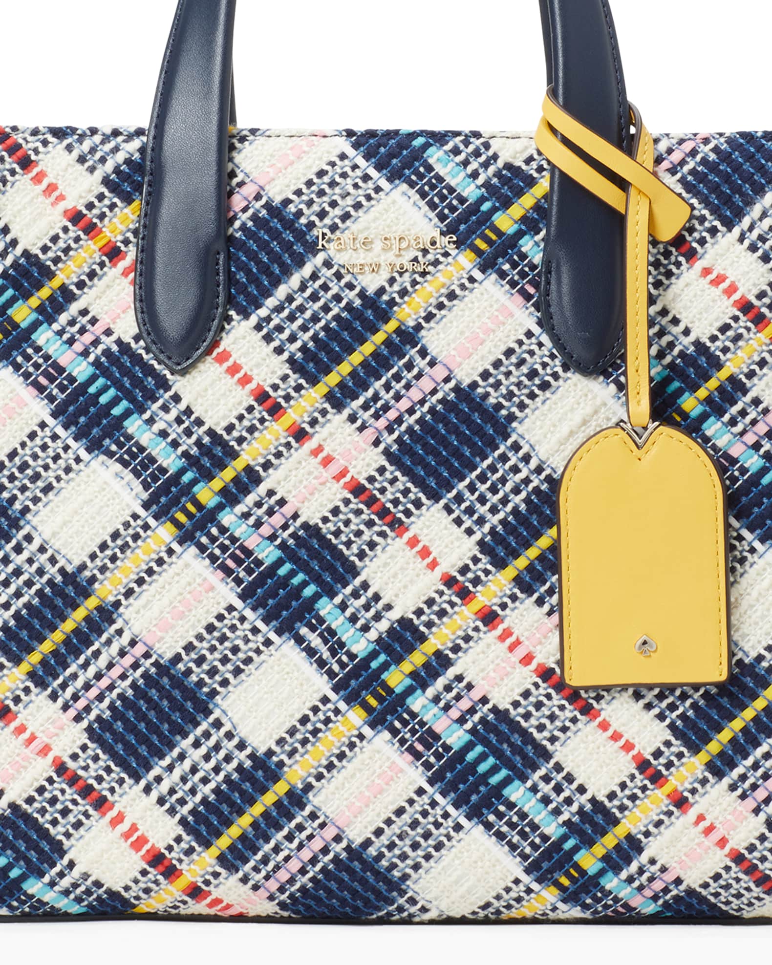 kate spade new york manhattan small tweed tote bag | Neiman Marcus