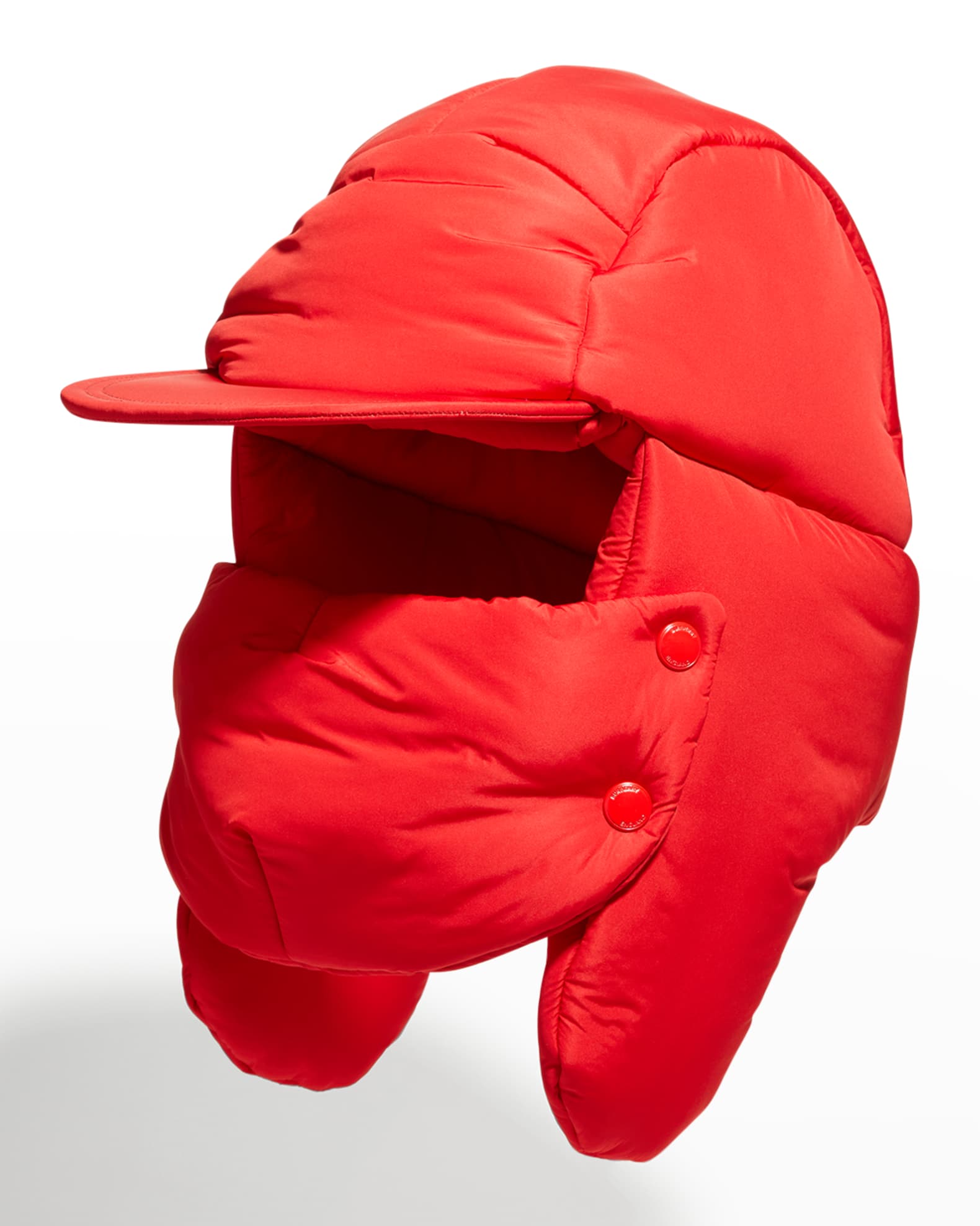 Burberry Men's Oversized Padded Nylon Cap | Neiman Marcus