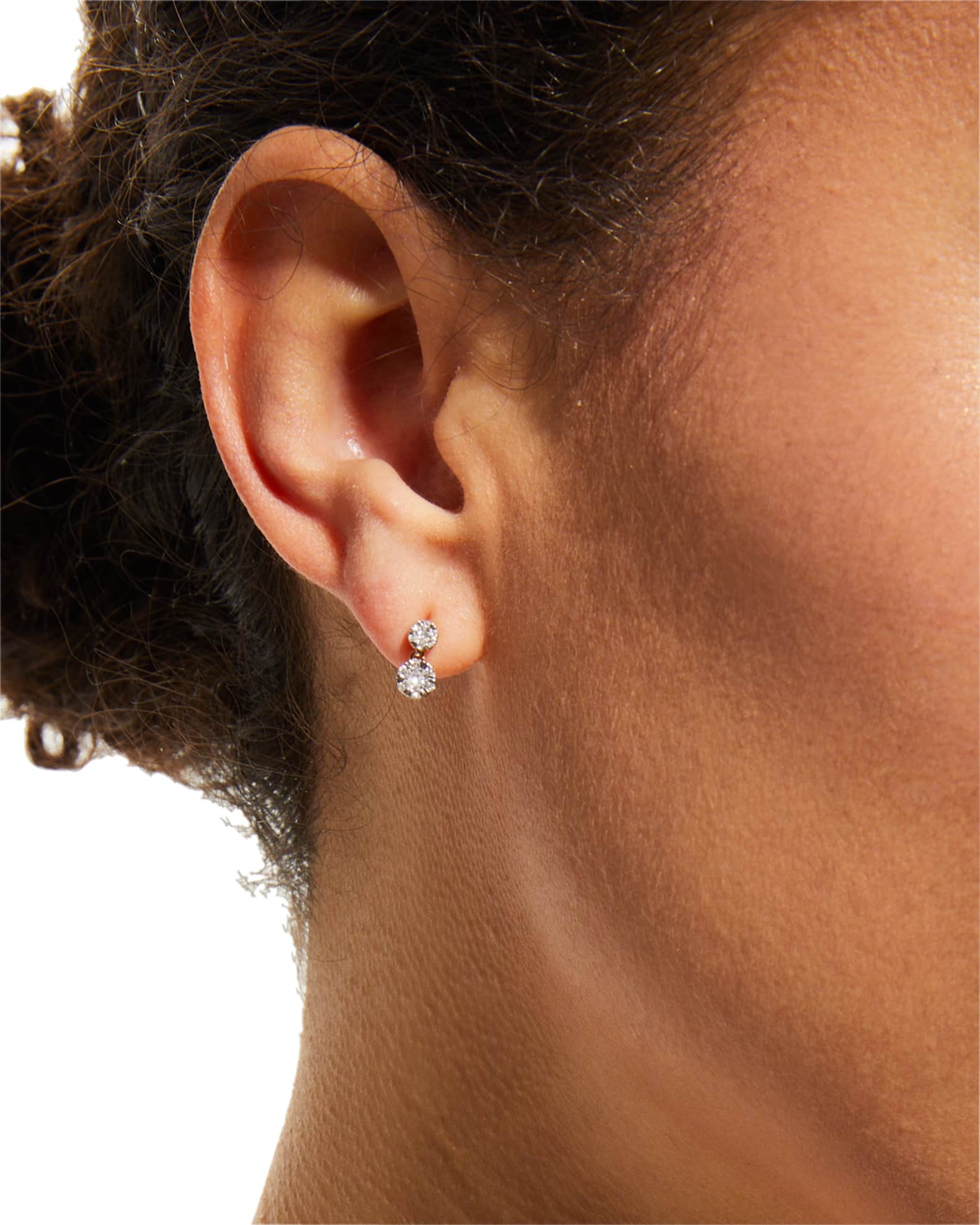 STONE AND STRAND Diamond Burst Dangle Earrings | Neiman Marcus