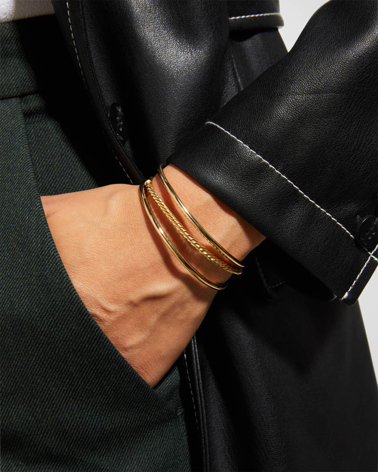 SOKO Uzi Bangles, Set of 3 | Neiman Marcus