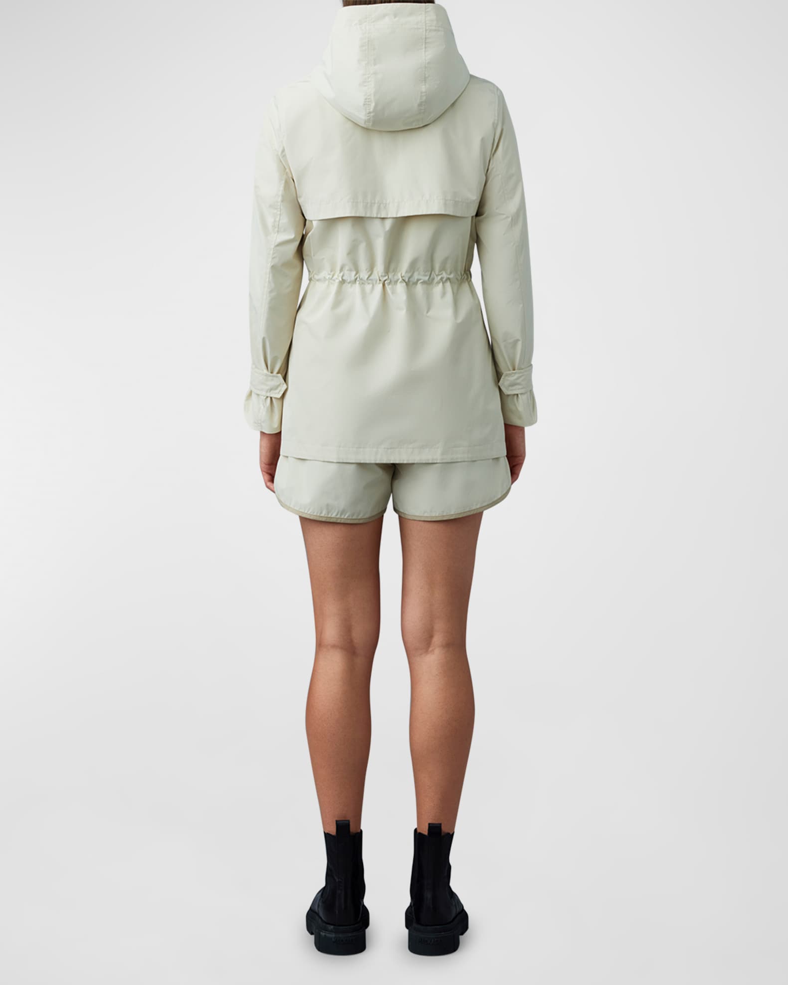 Mackage Melany Hooded Raincoat | Neiman Marcus