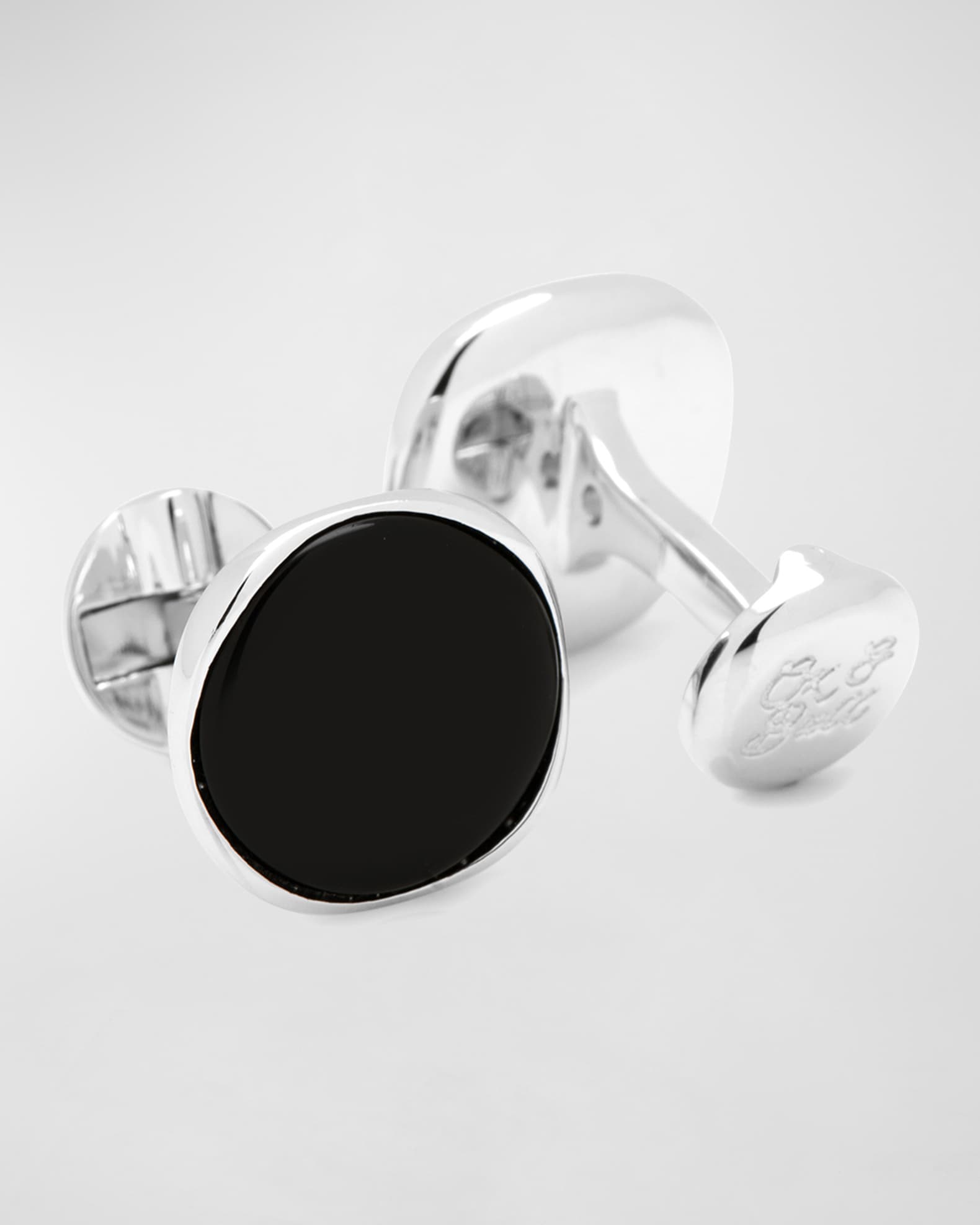 Cufflinks Inc. Sterling Silver Classic Formal Onyx Cufflinks | Neiman ...