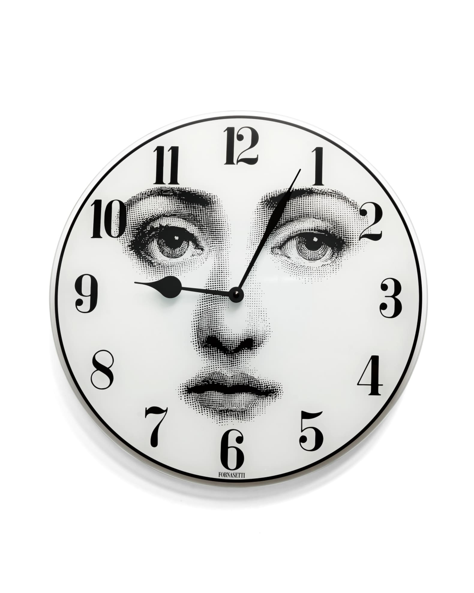Fornasetti Viso Wall Clock | Neiman Marcus