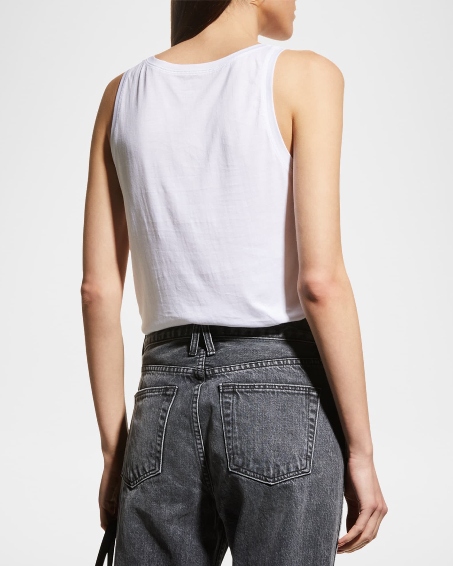 Majestic Filatures Lyocell Cotton Tank Top | Neiman Marcus