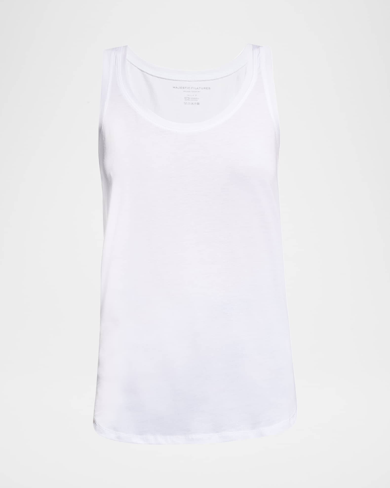 Majestic Filatures Lyocell Cotton Tank Top | Neiman Marcus