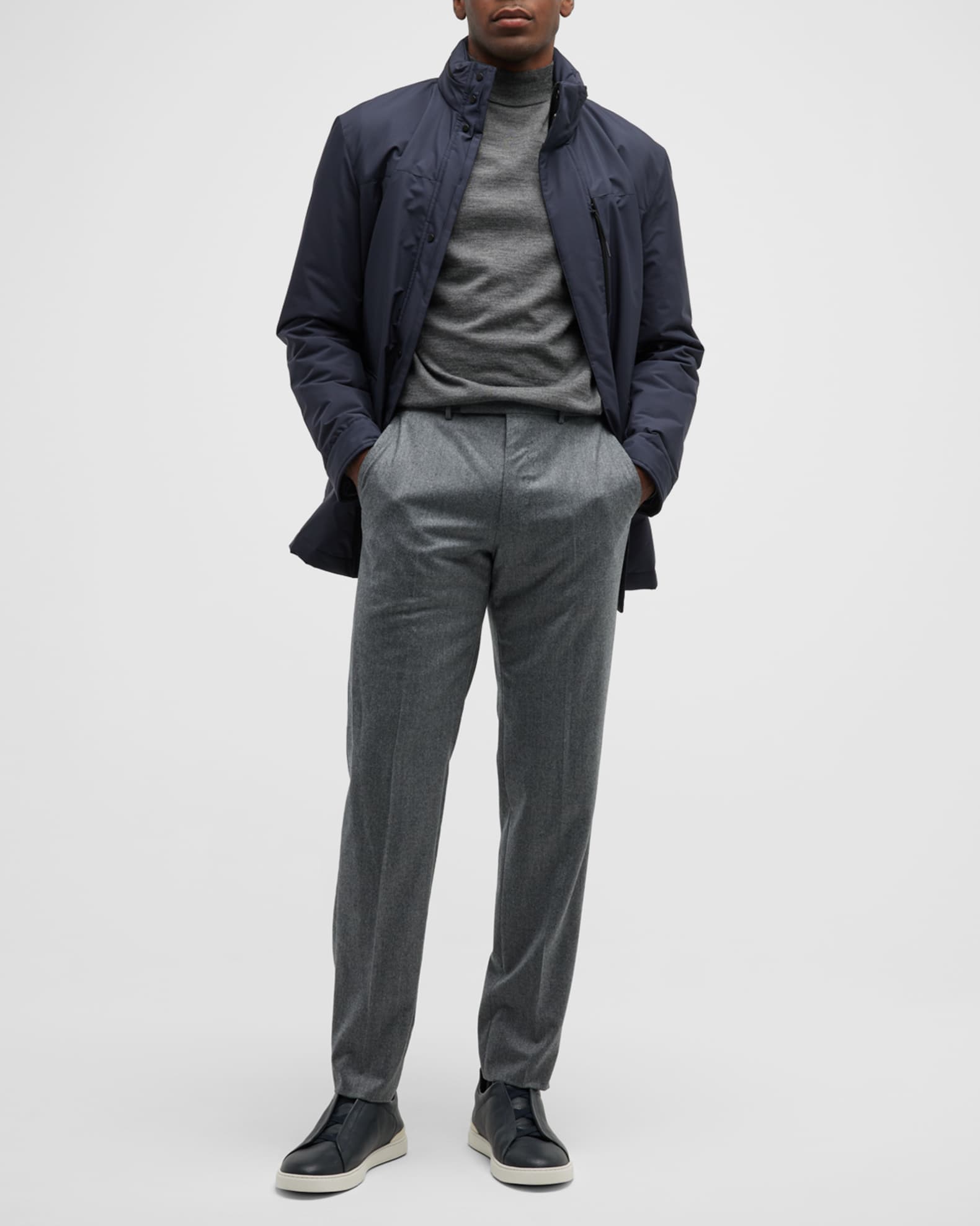 ZEGNA Men's Stratos Field Jacket | Neiman Marcus