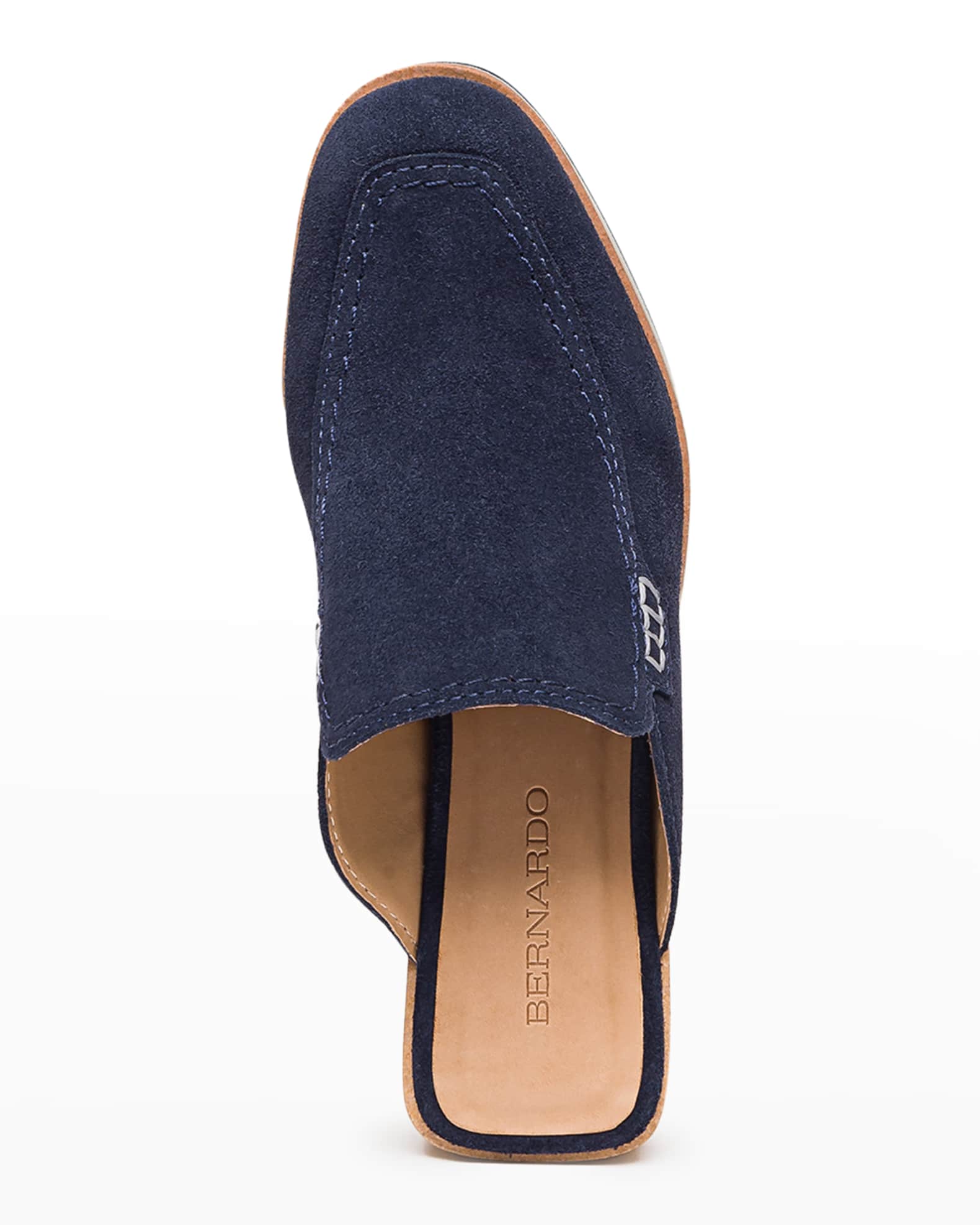 Bernardo Sofia Suede Mule Clogs | Neiman Marcus