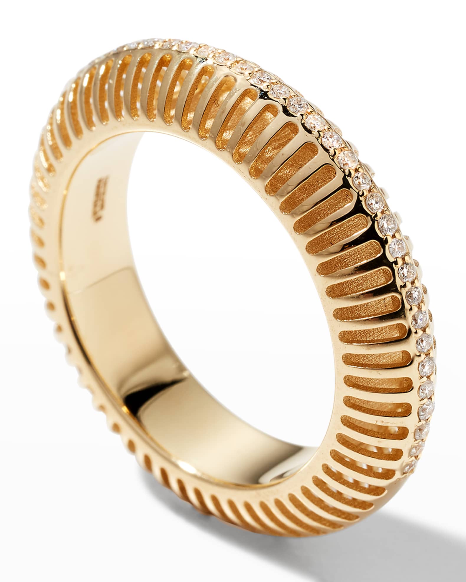 L'atelier Nawbar Yellow Gold Diamond Bombay Ring | Neiman Marcus