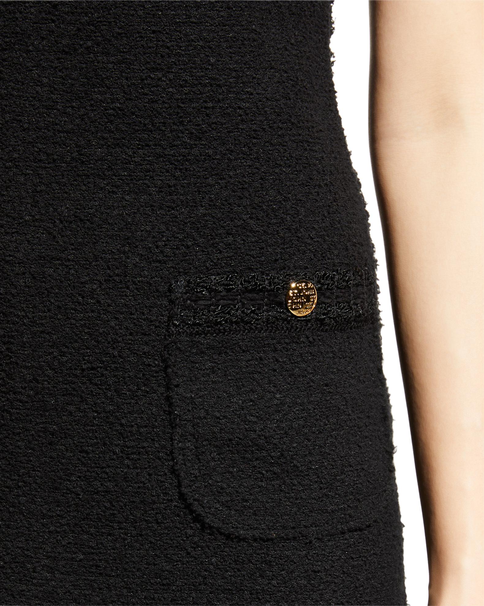 St. John Short Boucle Dress with Pockets | Neiman Marcus