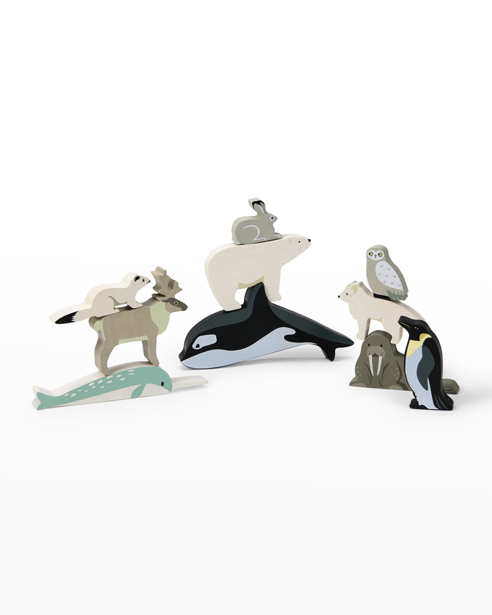 Tender Leaf Toys Polar Animals Set with Storage Unit | Neiman Marcus